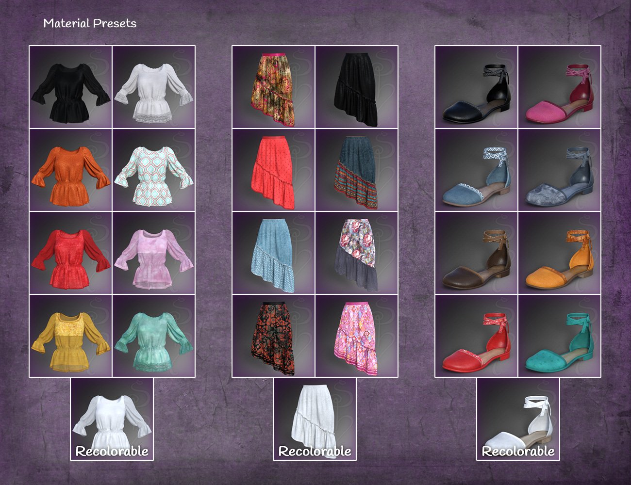 dForce Collection 03 Texture Expansion | Daz 3D