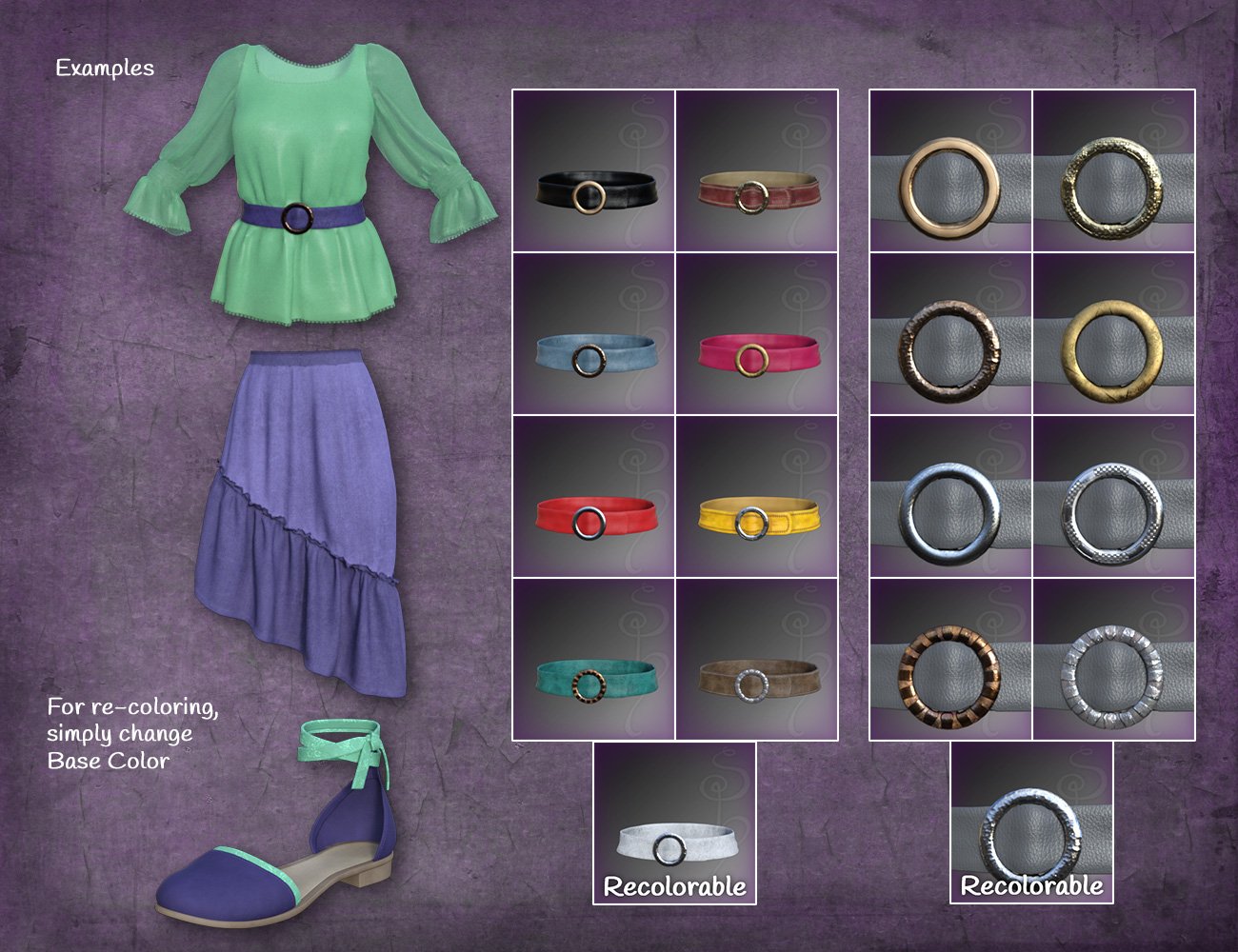 dForce Collection 03 Texture Expansion | Daz 3D