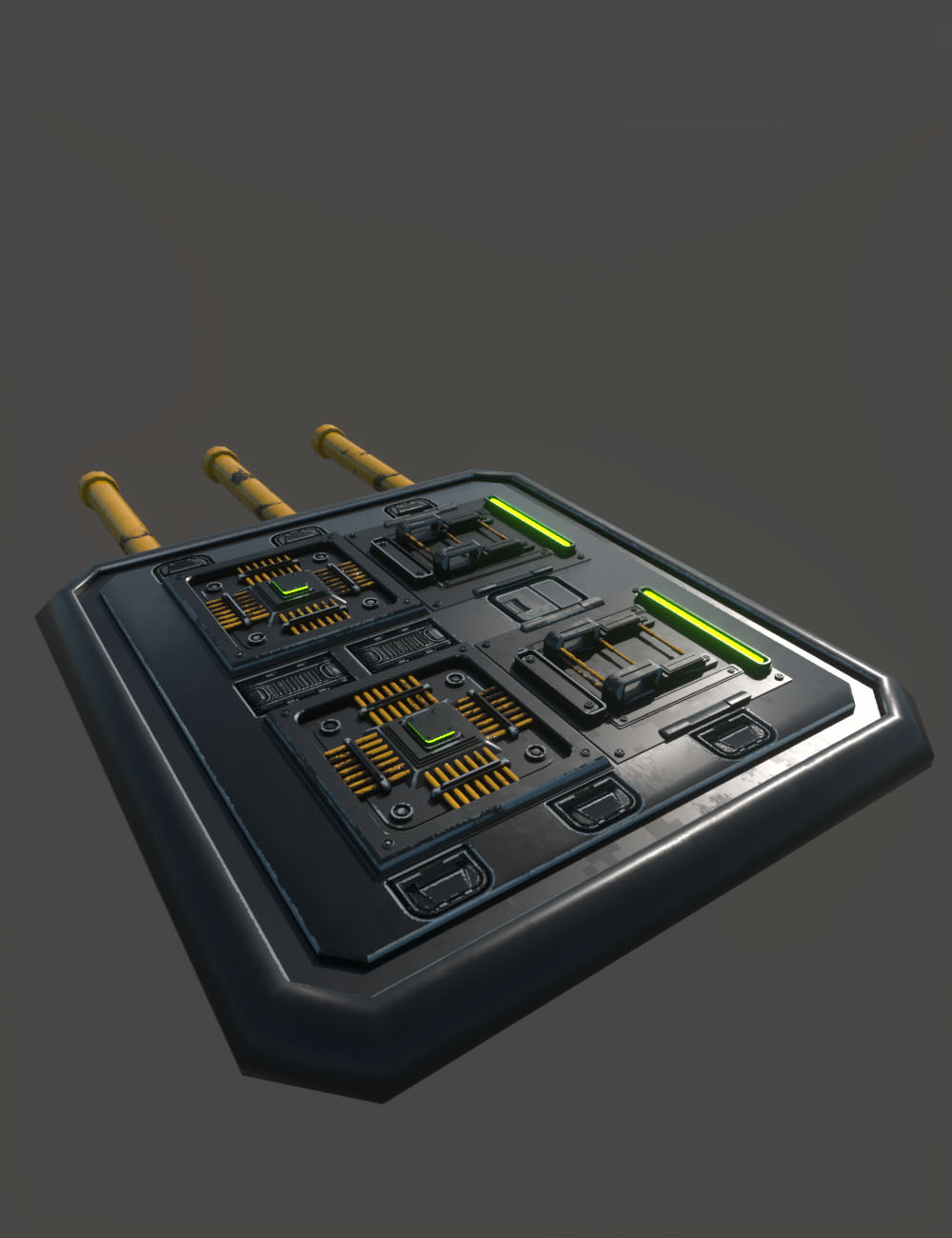 Sci-Fi Transporter Room | Daz 3D