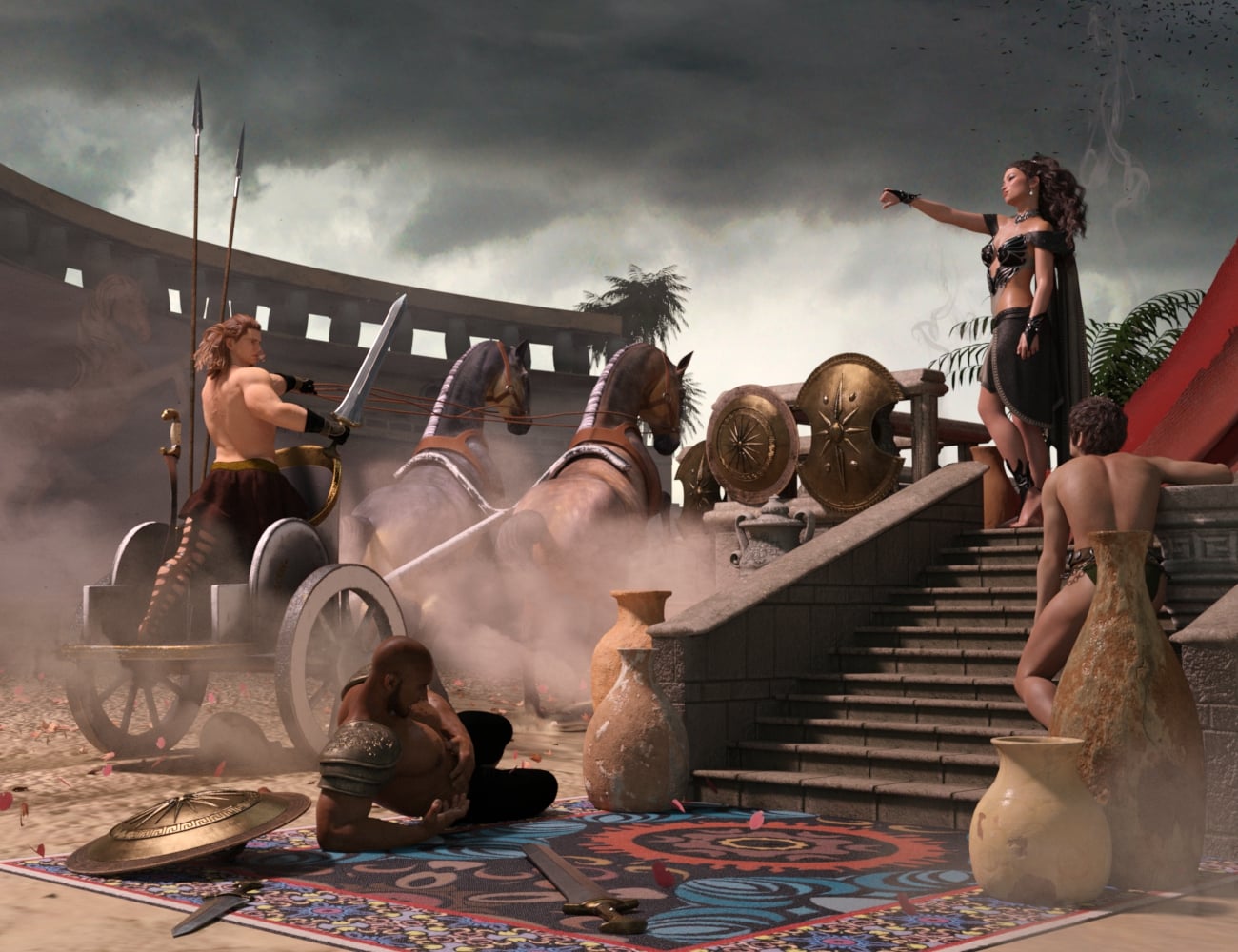 Macedonian Weapons Collection | Daz 3D