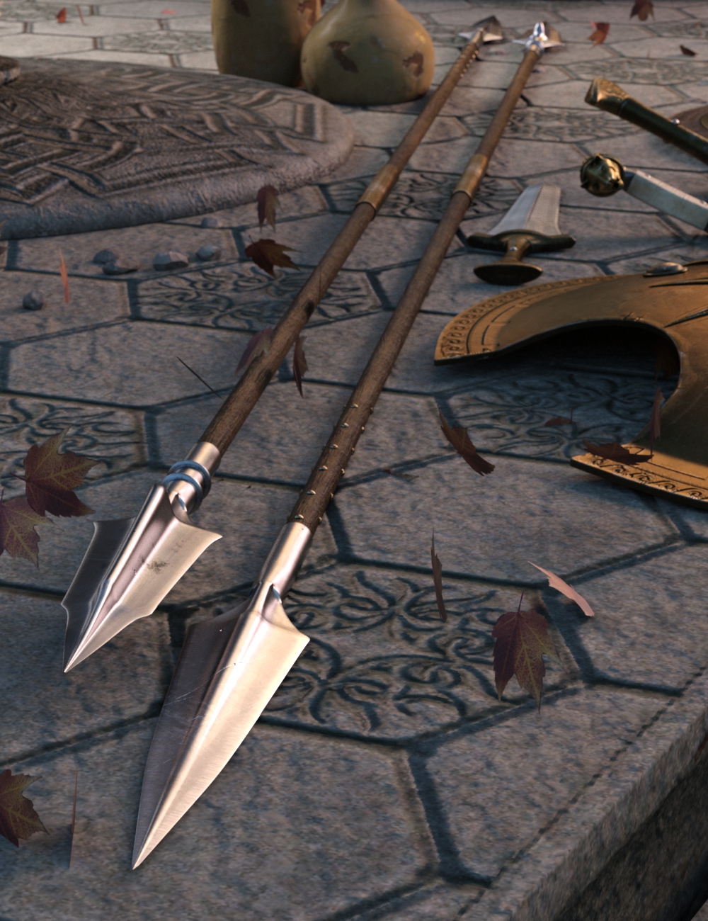 Macedonian Weapons Collection | Daz 3D