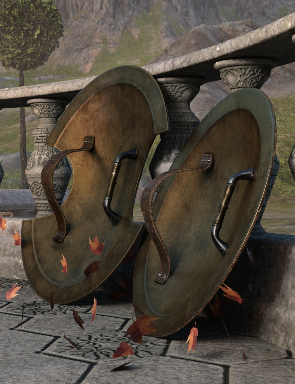 Macedonian Weapons Collection | Daz 3D