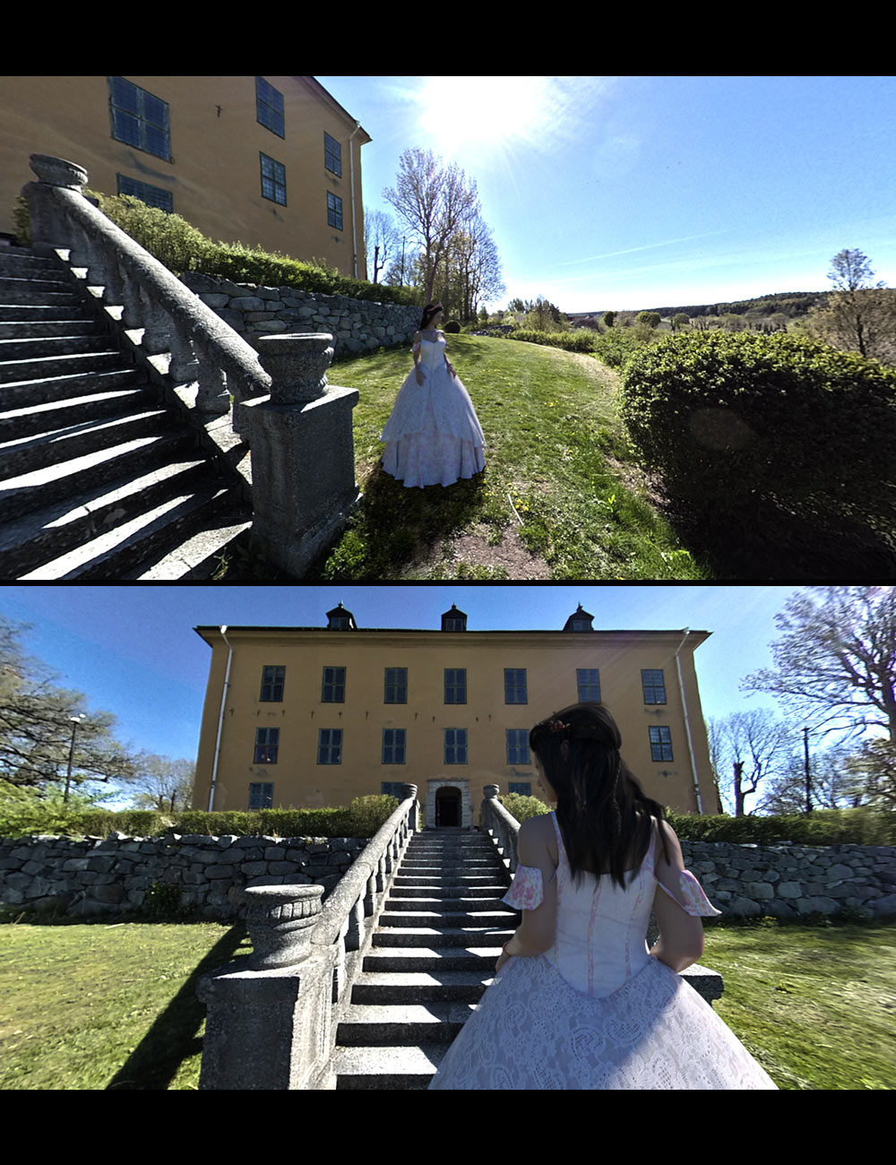 Swedish Castle And Garden - DAZ Studio Iray HDRI Pack | Daz 3D