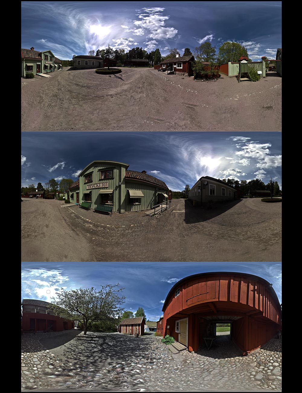 Old Swedish Town - DAZ Studio Iray HDRI Pack | Daz 3D