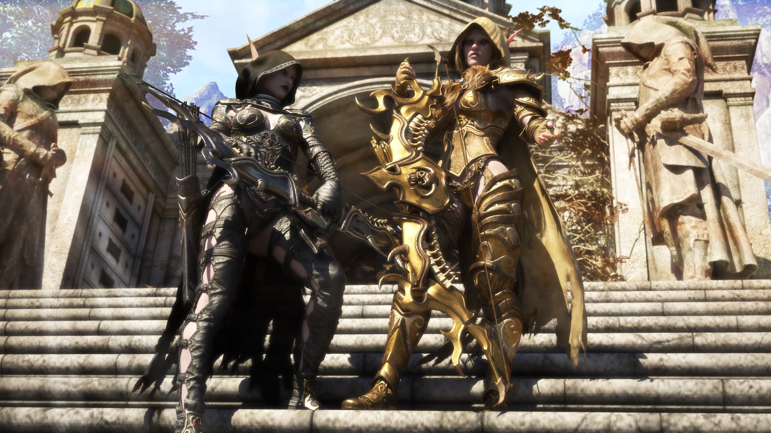 Sylvian Wind Warrior Bundle | Daz 3D