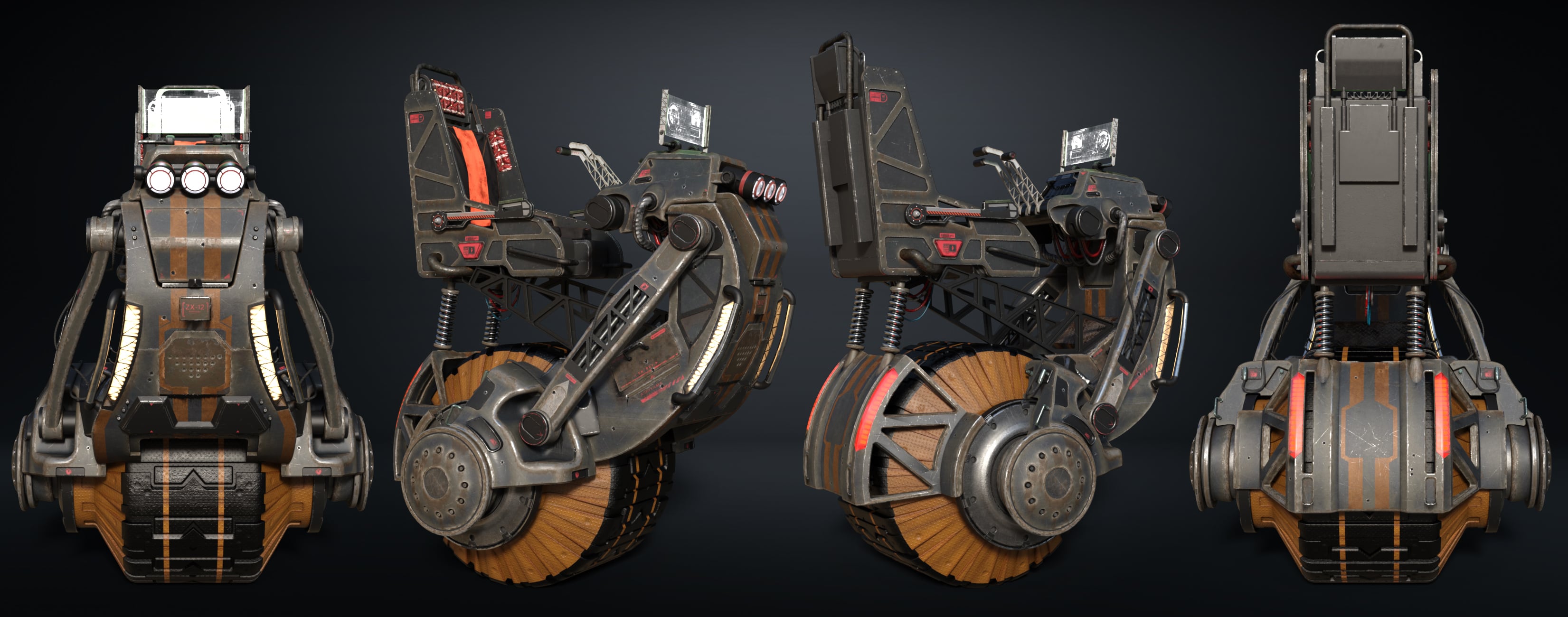MonoWheel | Daz 3D