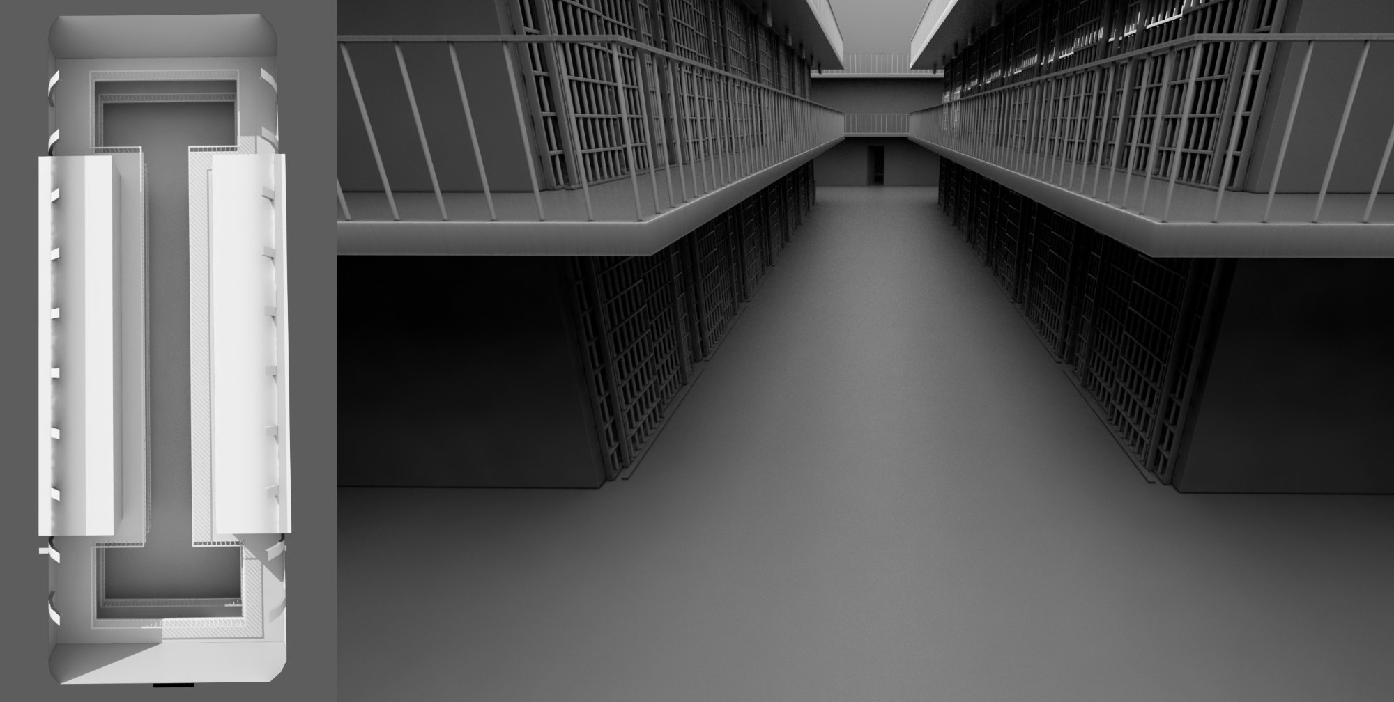 FG Cell Block 12 | Daz 3D