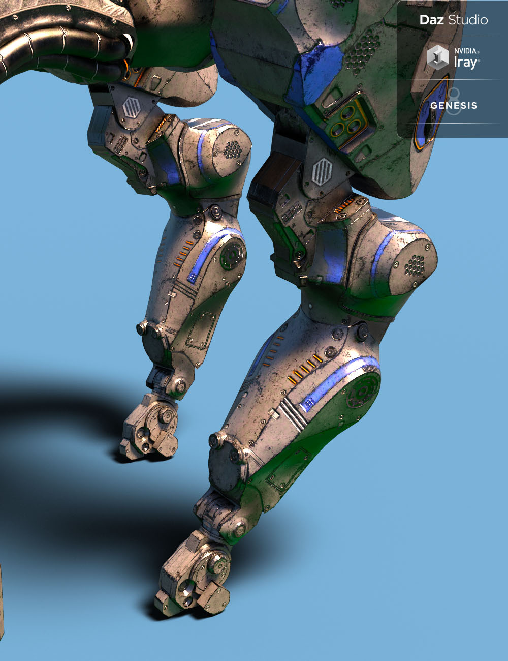 Noonting Walking Arm | Daz 3D
