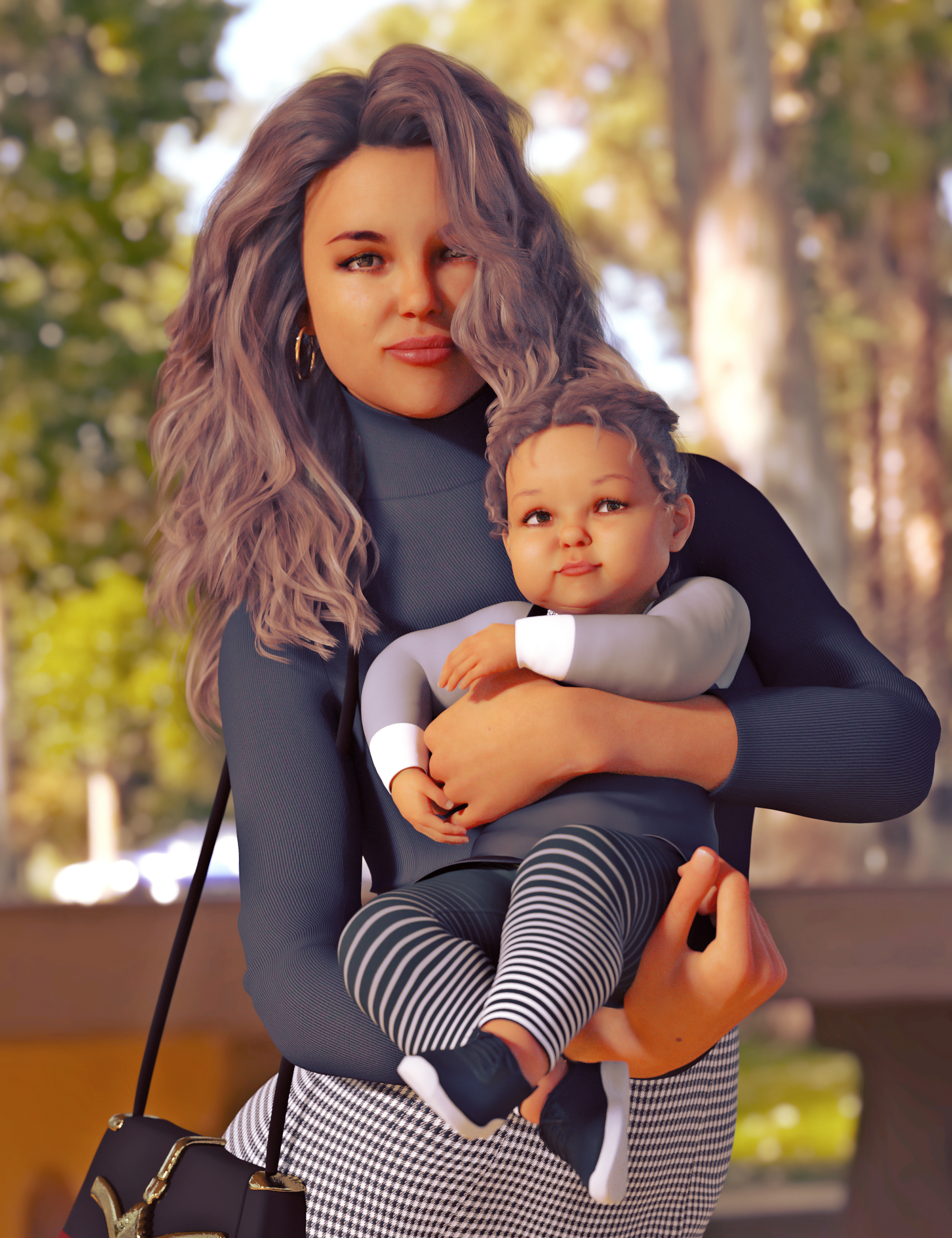 Babyfication for Caryn 8 and Tobyn 8 | Daz 3D