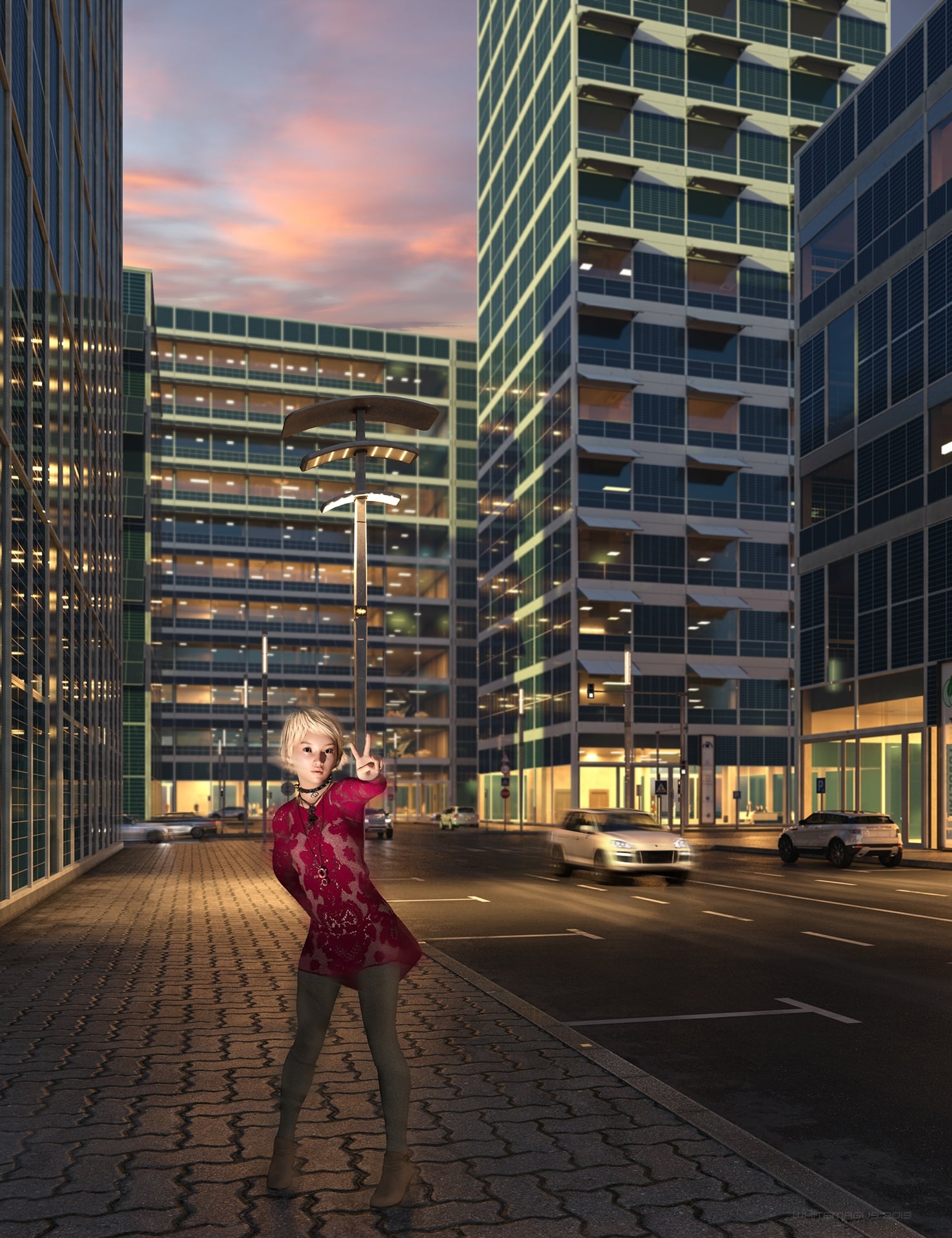 Contemporary Buildings Hyper Kit | Daz 3D