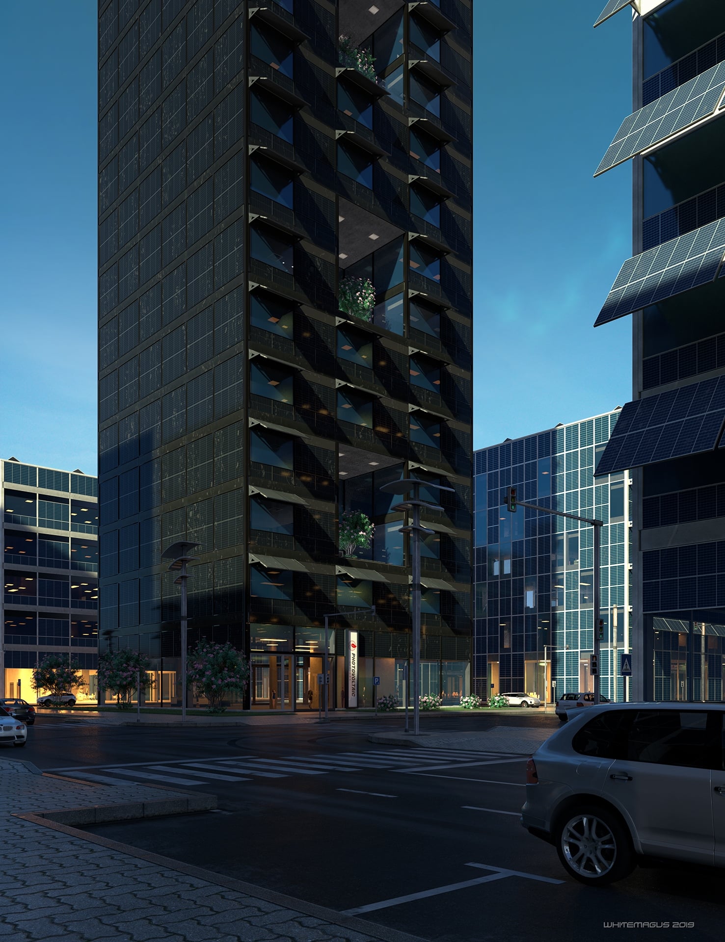 Contemporary Buildings Hyper Kit | Daz 3D