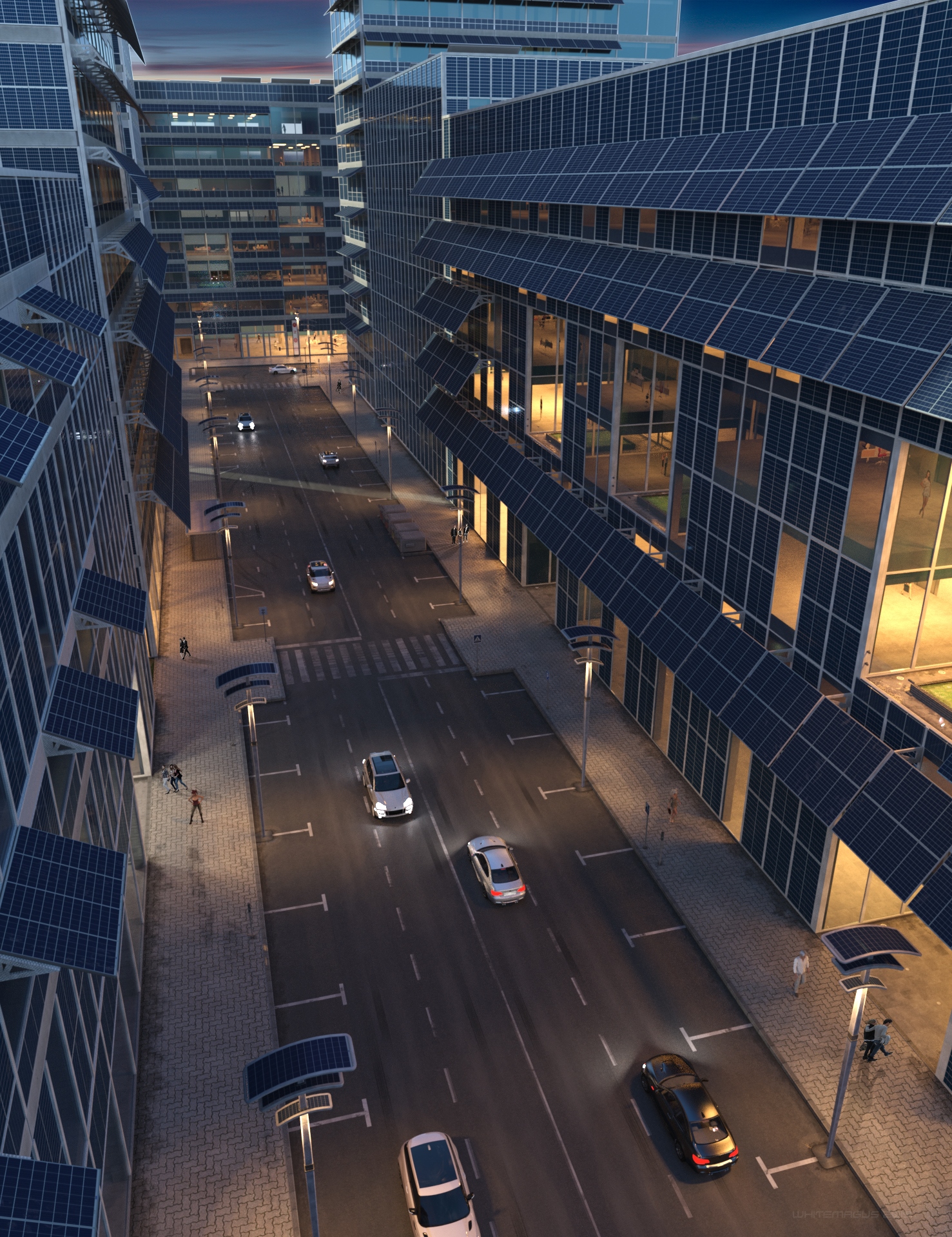 Contemporary Buildings Hyper Kit | Daz 3D