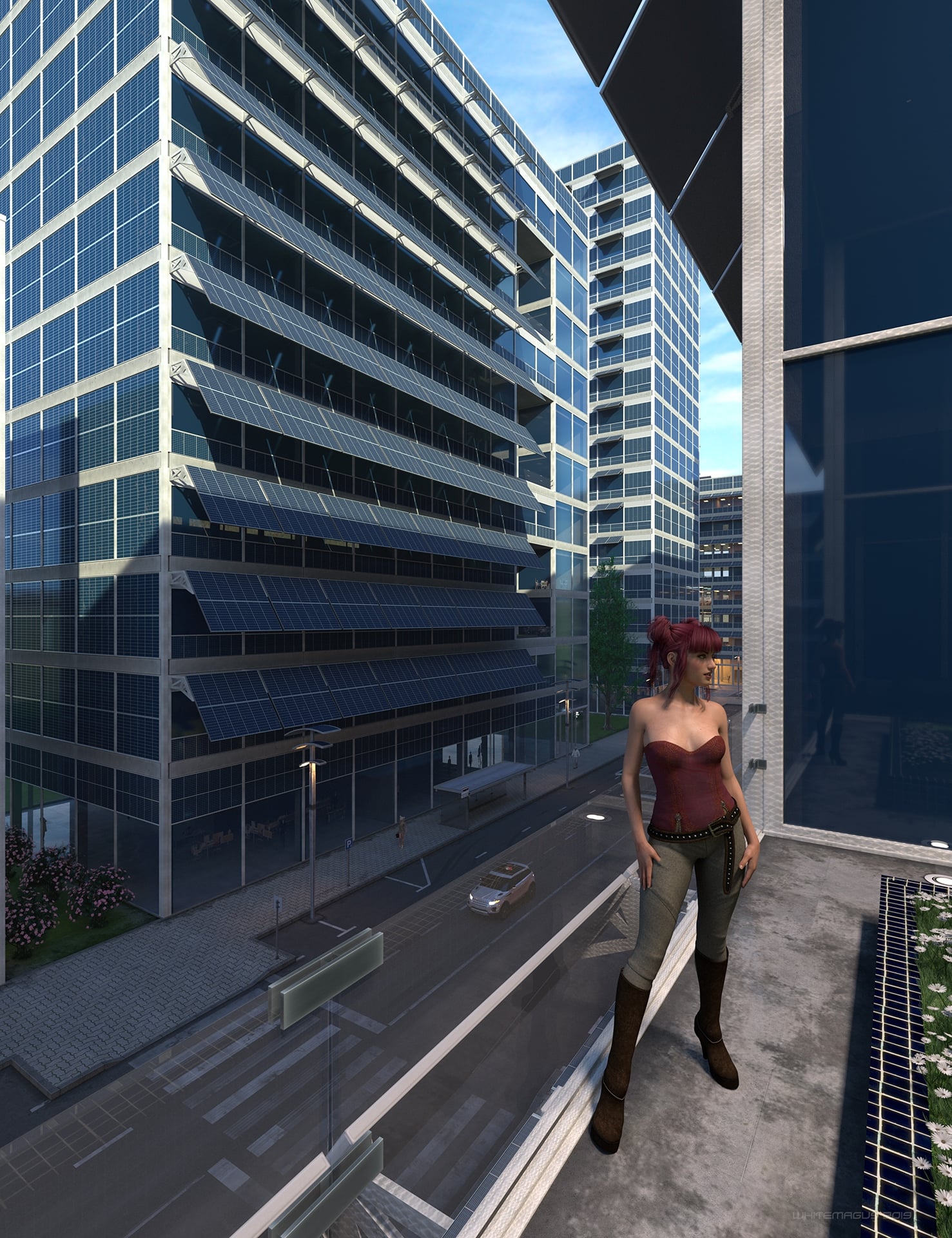 Contemporary Buildings Hyper Kit | Daz 3D