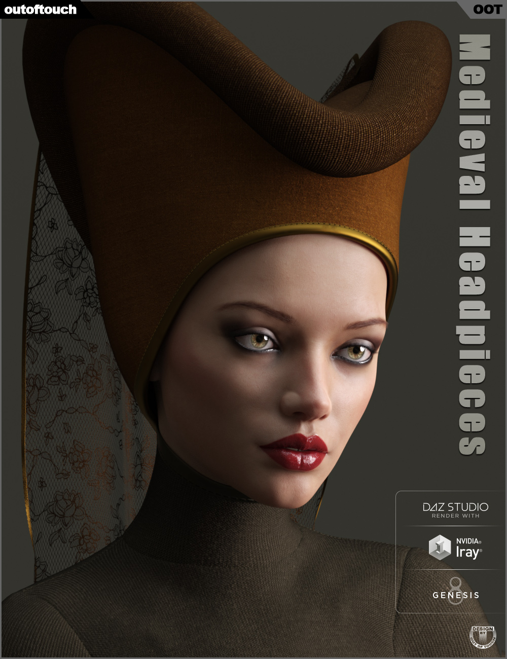 High Fantasy Adeline Clothing, Character and Hair Bundle | Daz 3D