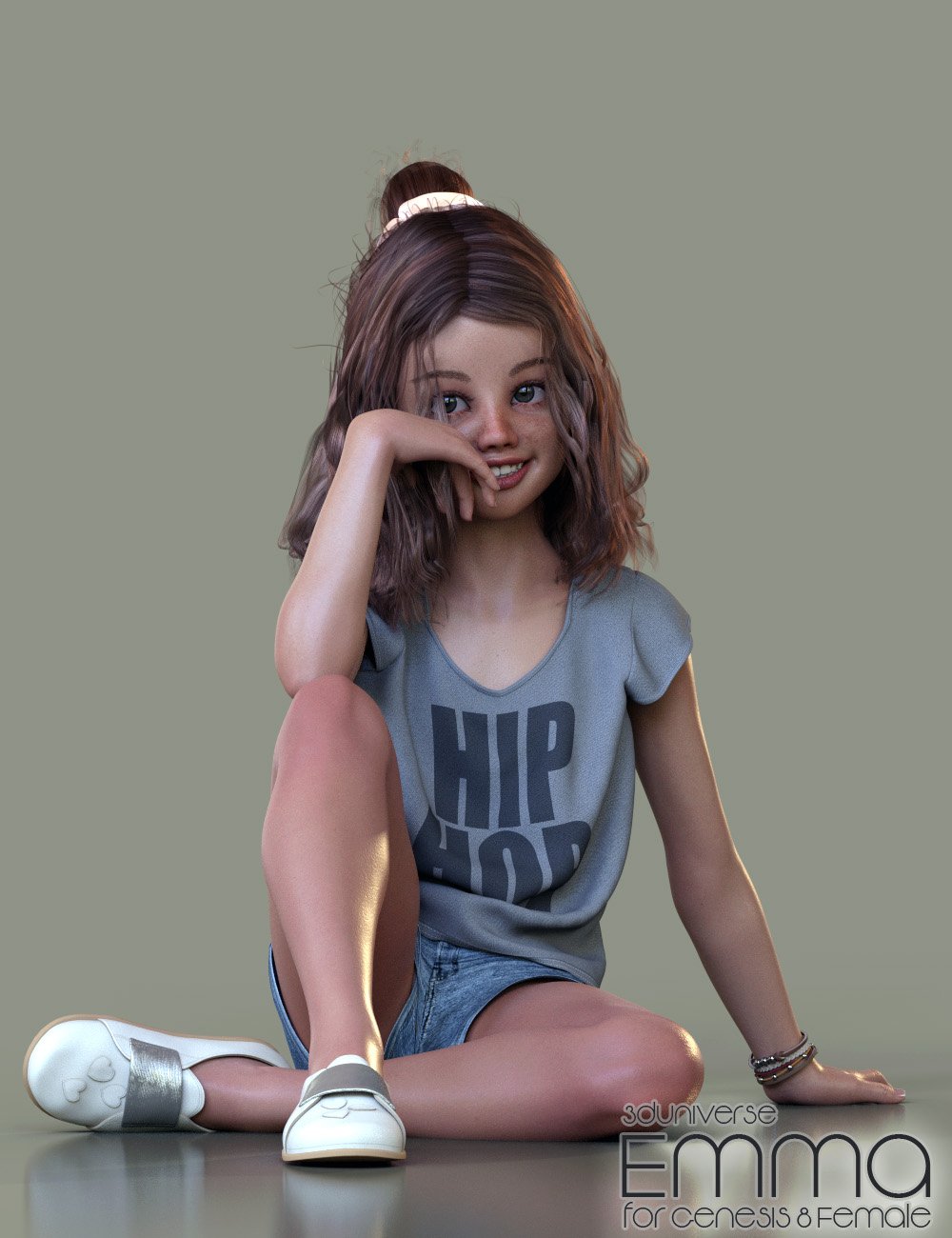 Emma Character Hair Clothing And Accessories For Genesis 8 Females Daz 3d 