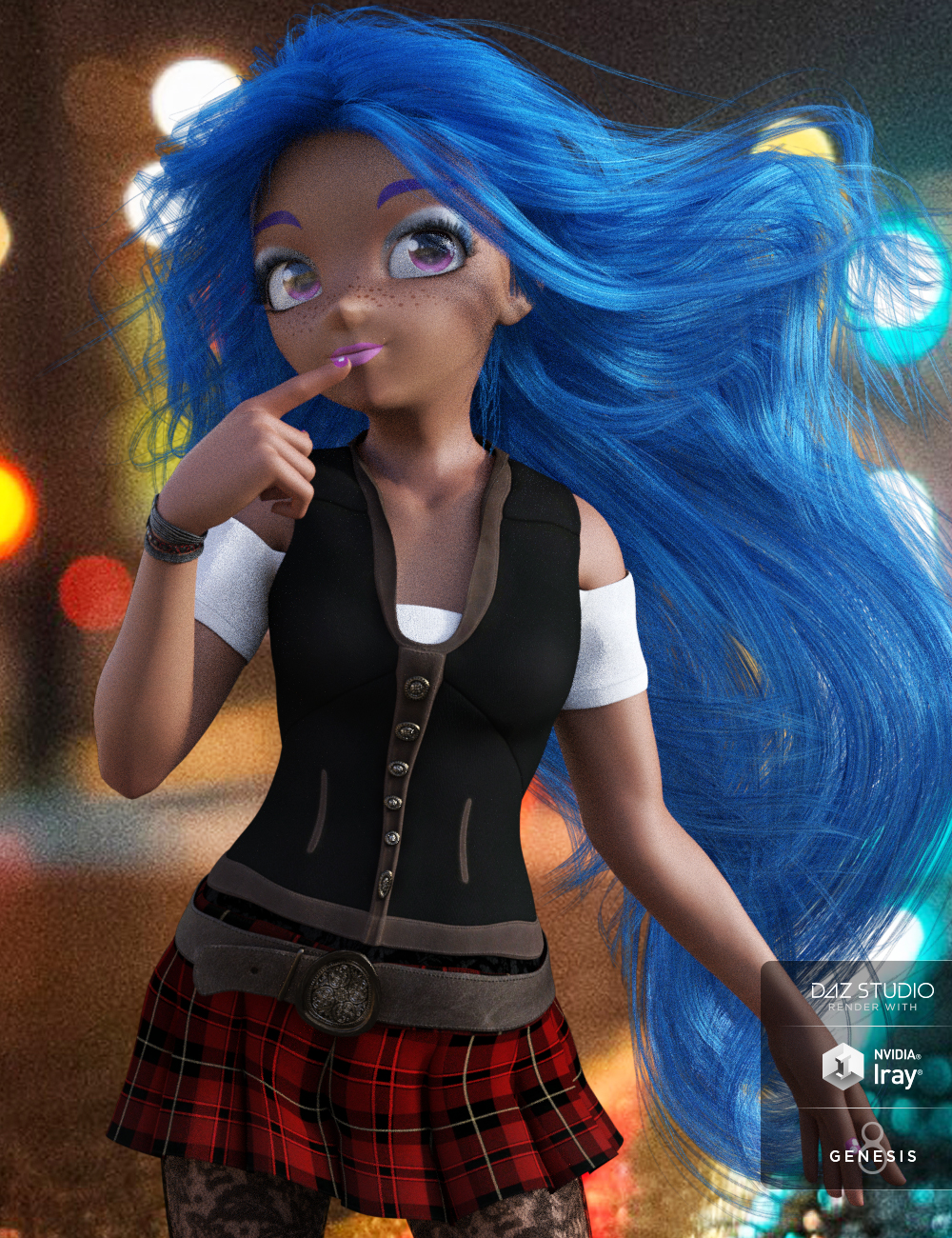 Iris Doll for Posey and Genesis 8 Female(s) | Daz 3D