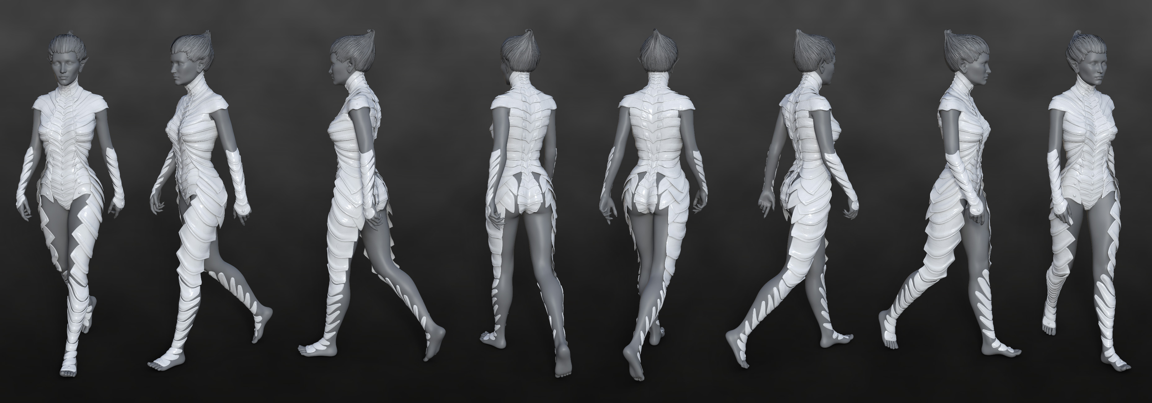 dForce Dragon Empress Base Outfit for Genesis 8 Female(s) by Arki | Daz 3D