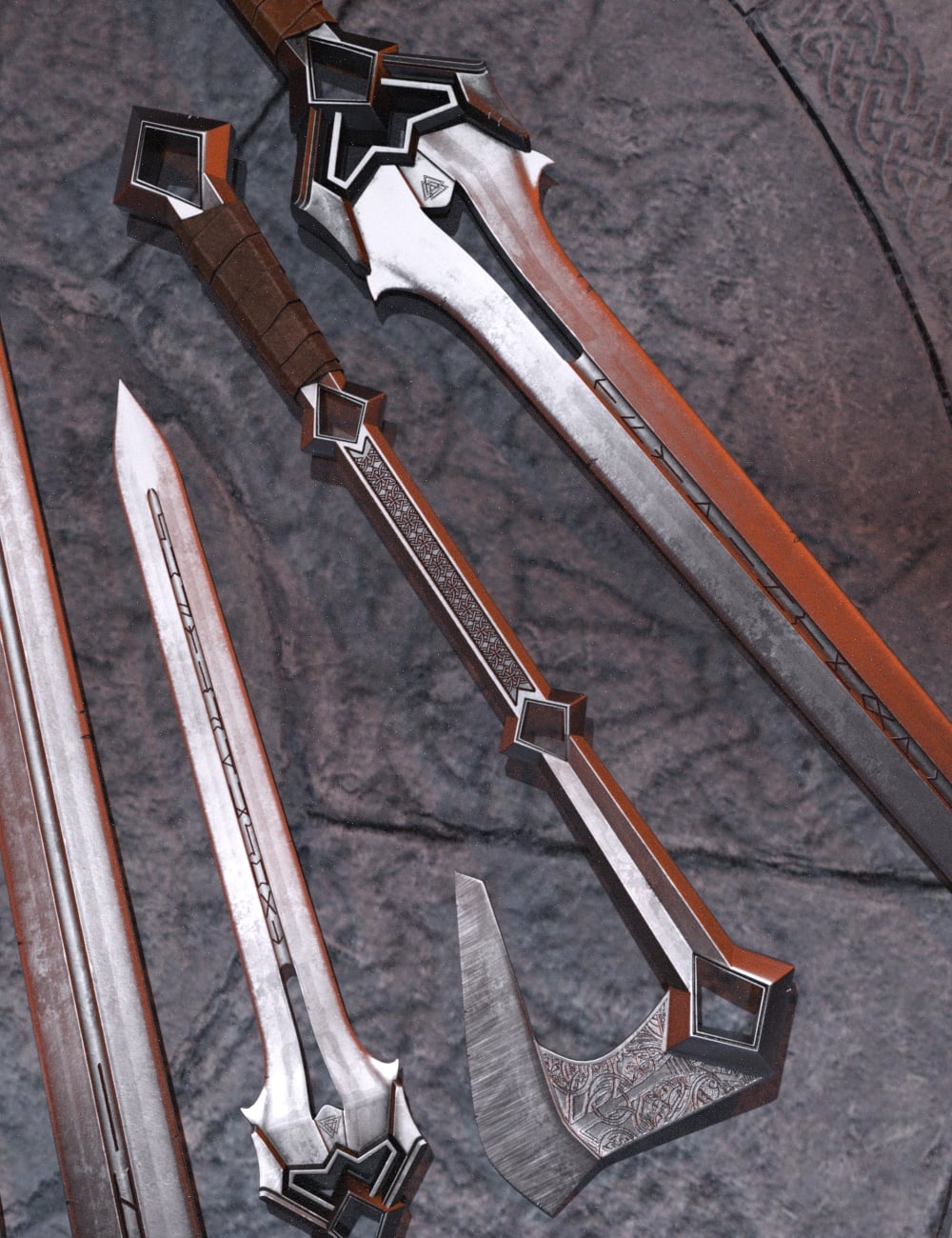Valhalla Weapons Collection | Daz 3D