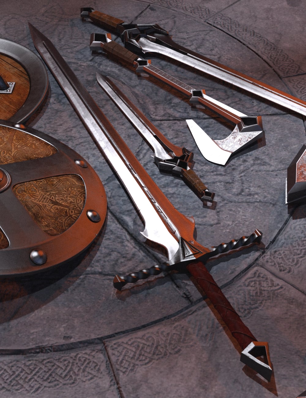 Valhalla Weapons Collection | Daz 3D