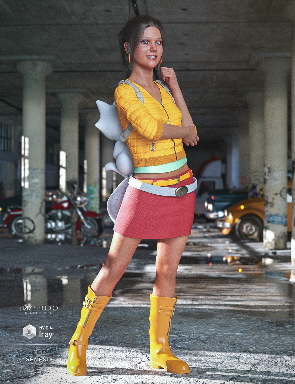 Teen Jane 8 Pro Bundle | Daz 3D