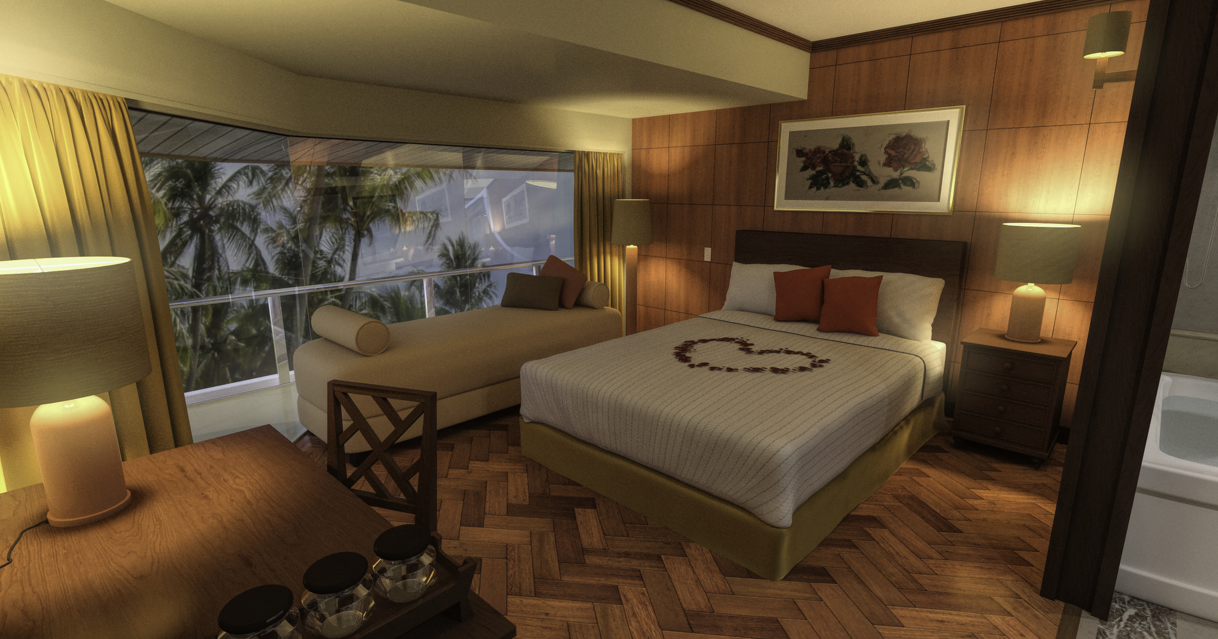 FGHM Honeymoon Room | Daz 3D