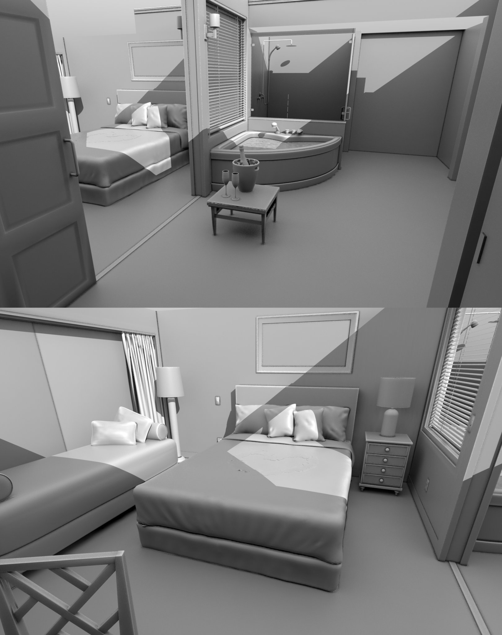 FGHM Honeymoon Room | Daz 3D