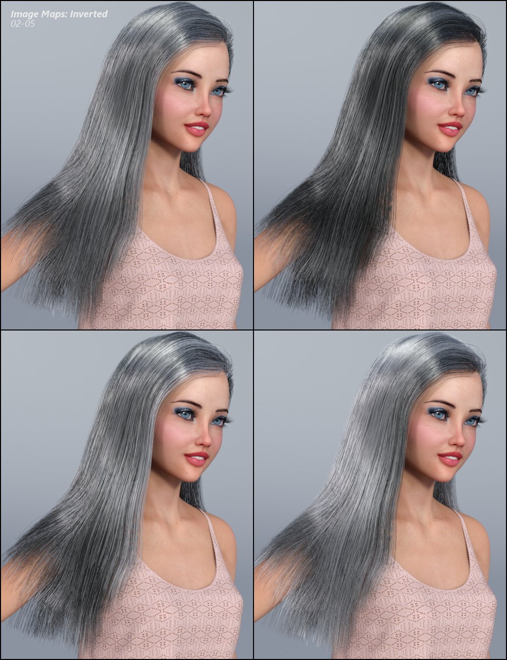 MMX Blended Dual Lobe Hair Shader Toolkit for Iray | Daz 3D