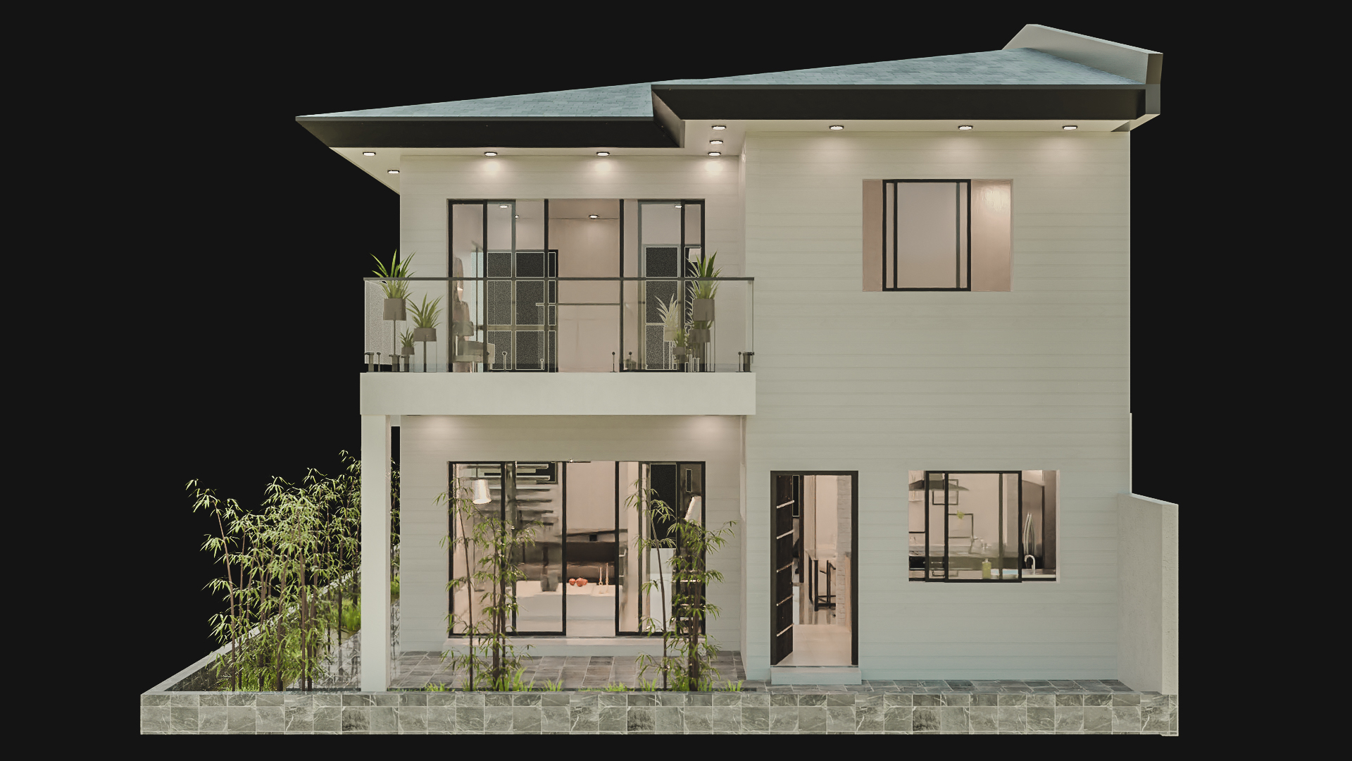 Modern Vacation House | Daz 3D