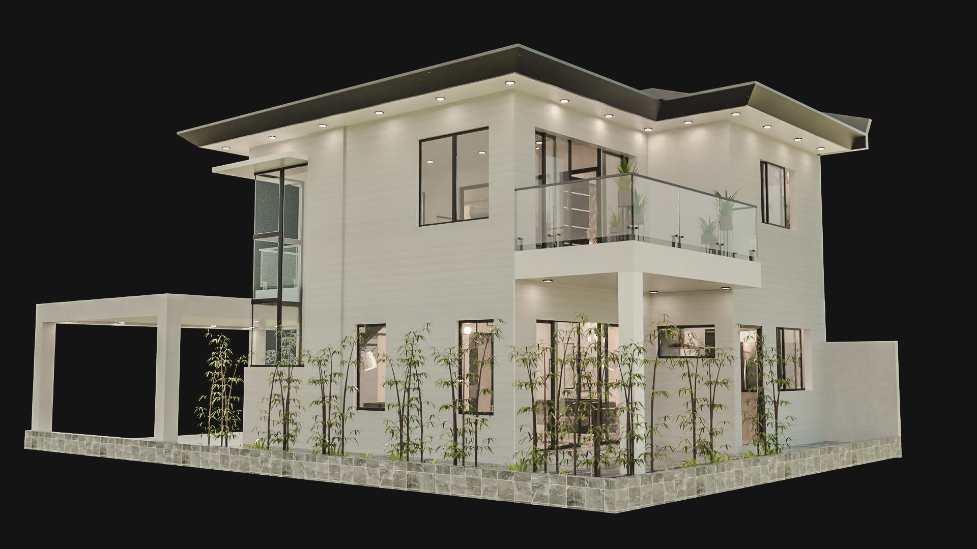 Modern Vacation House | Daz 3D