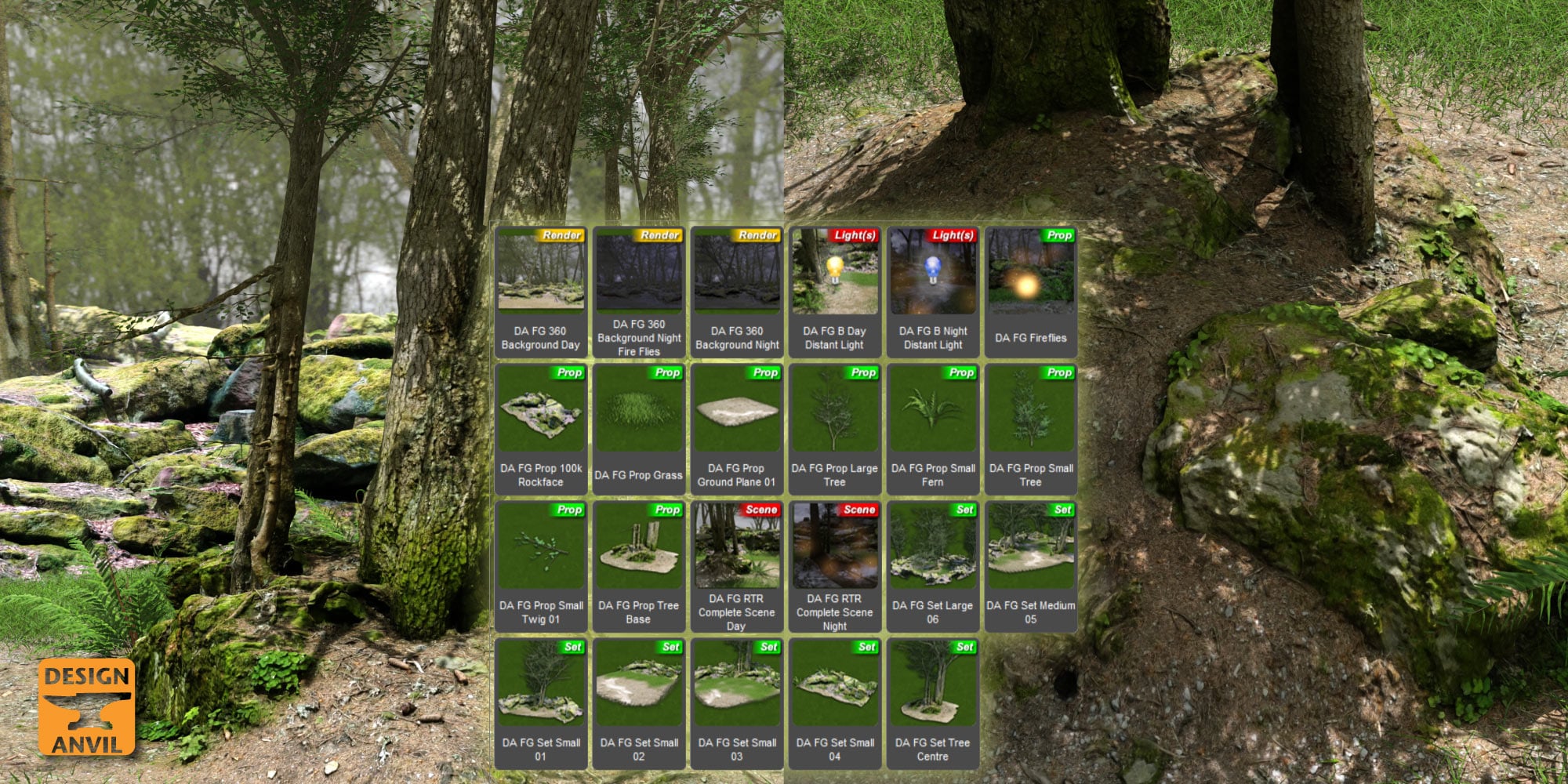 DA Forest Grove | Daz 3D