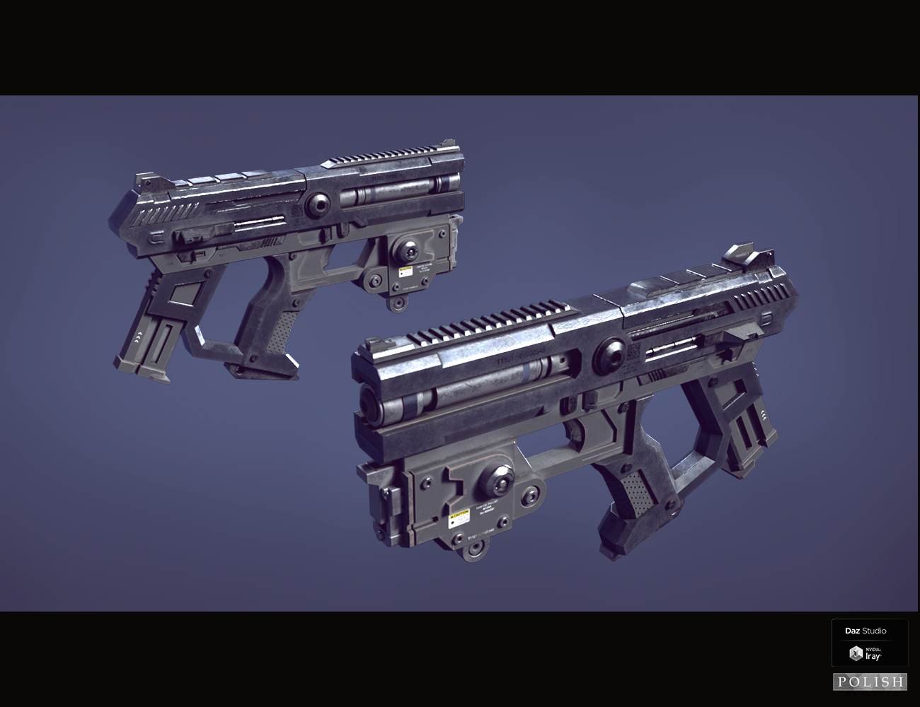 Cyborg Weapon Collection | Daz 3D