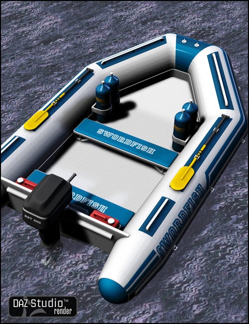 Inflatable Boat | Daz 3D