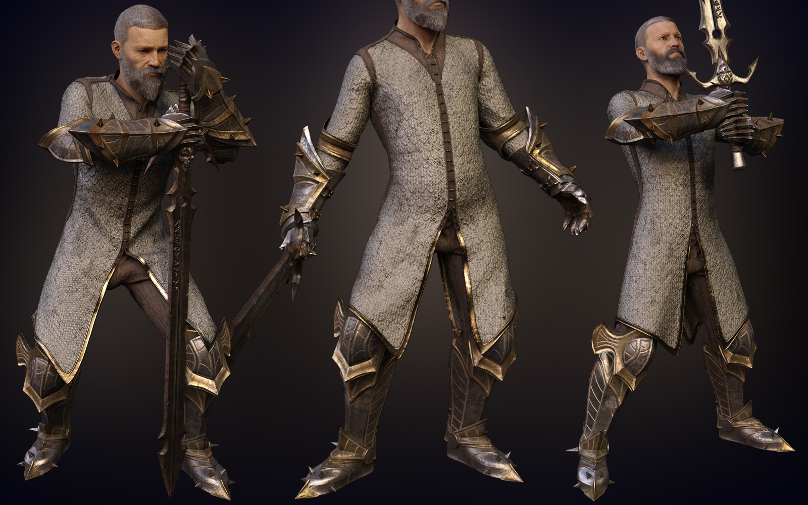 Dark Guard Poses for Genesis 8 Male | Daz 3D
