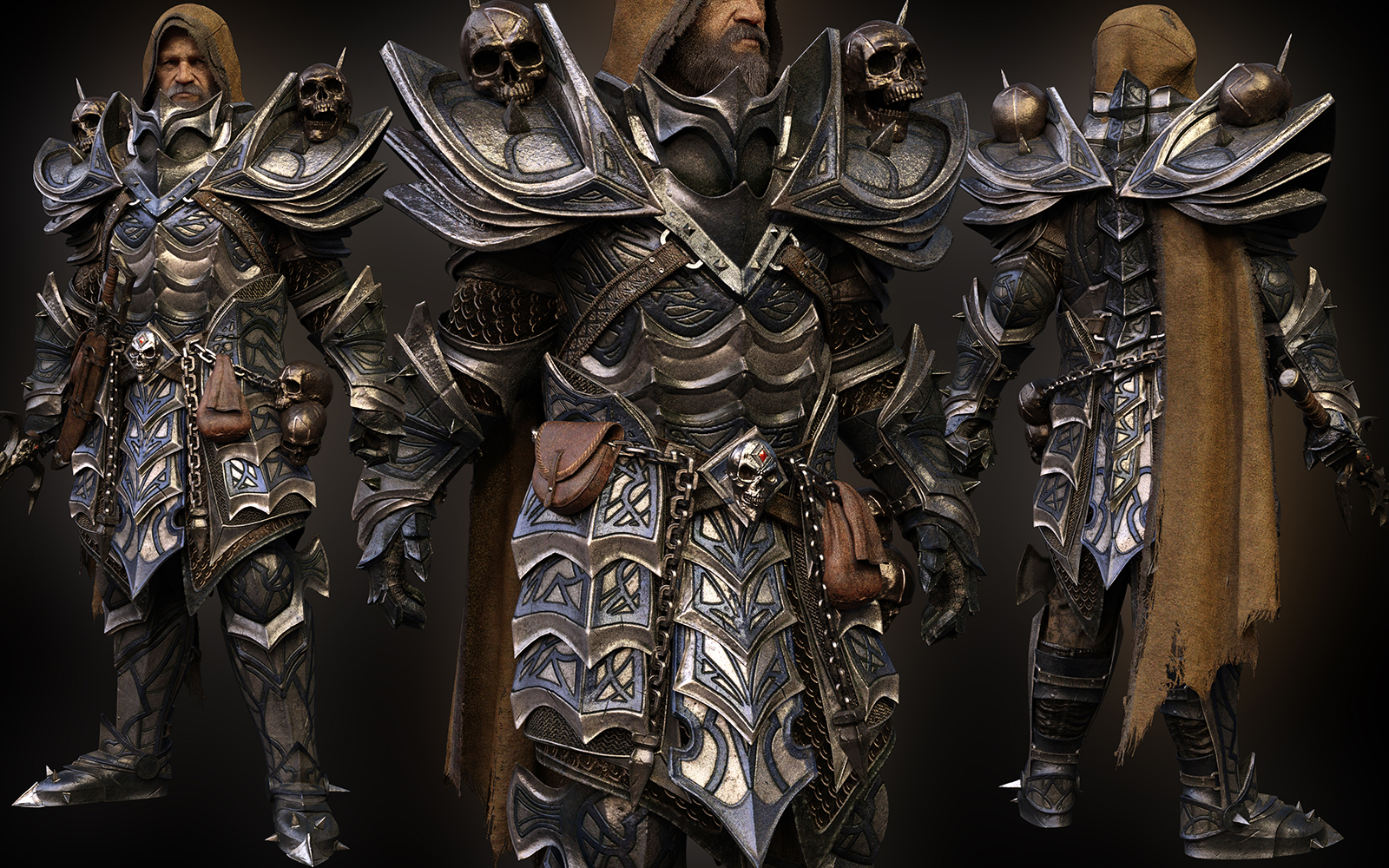 Dark Guard HD Armor Textures | Daz 3D