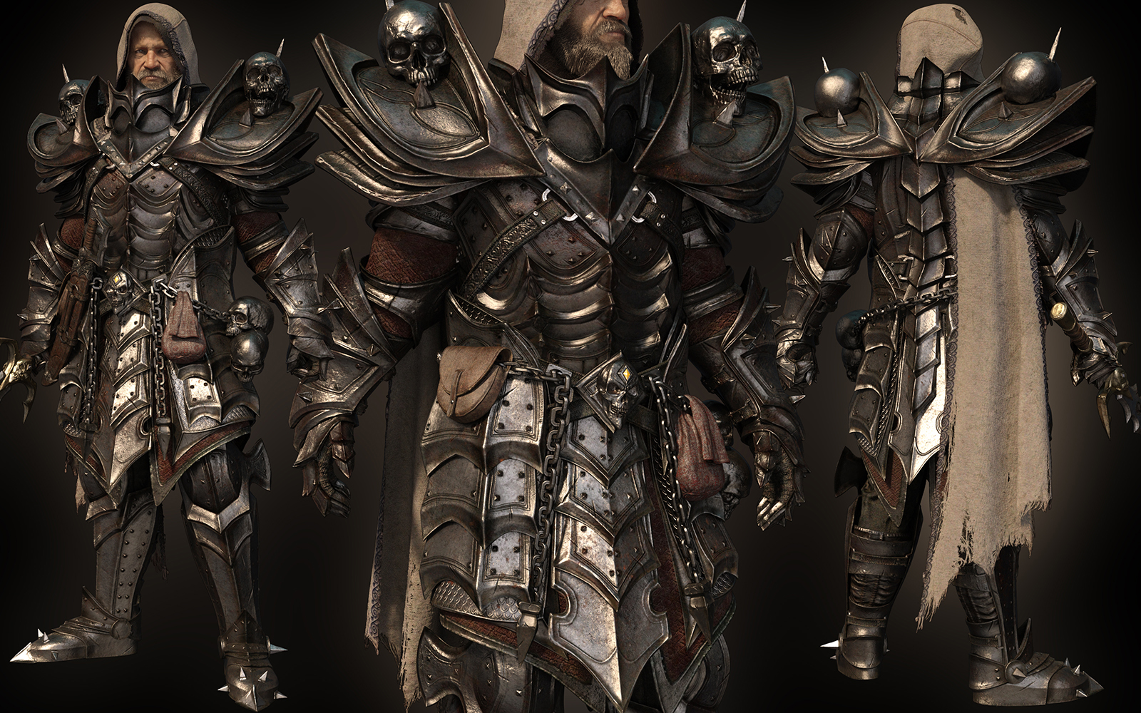 Dark Guard HD Armor Textures | Daz 3D