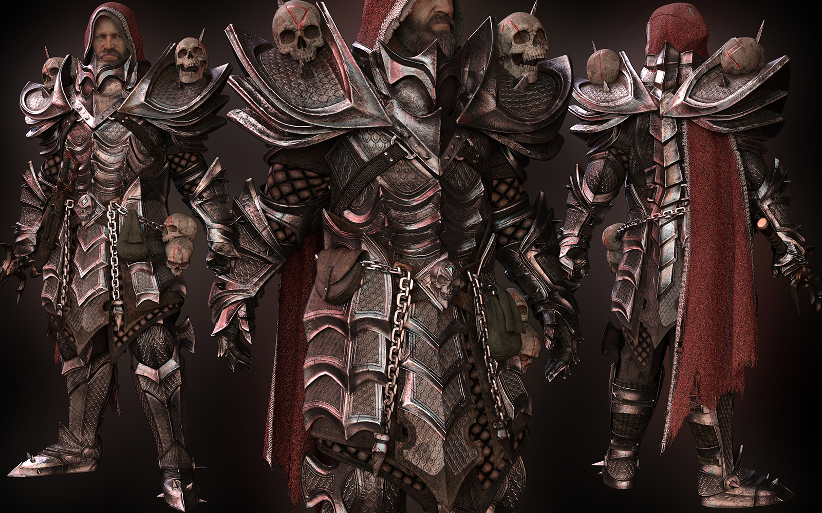 Dark Guard HD Armor Textures | Daz 3D