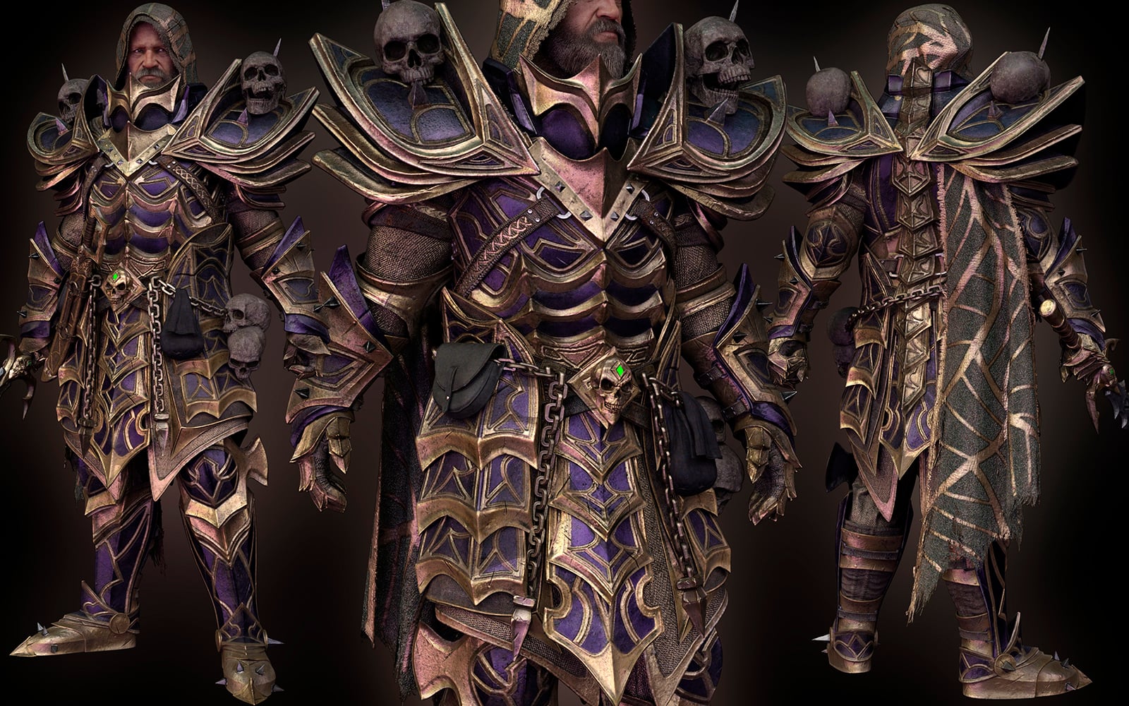 Dark Guard HD Armor Textures | Daz 3D