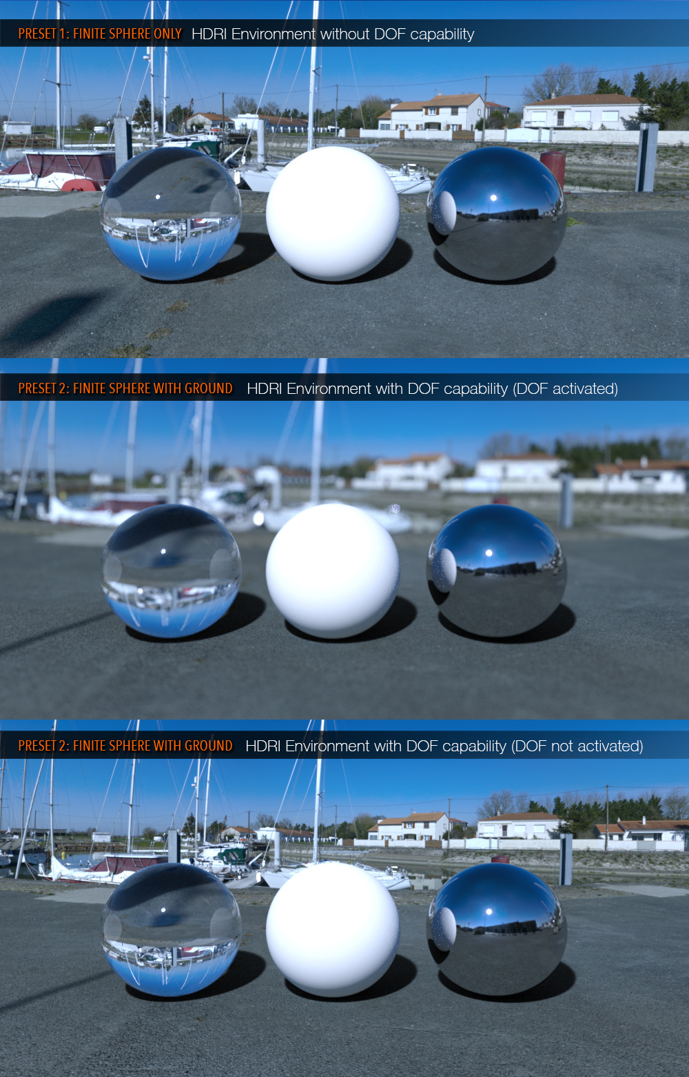 UltraHD Iray HDRI With DOF - Outdoor Pack 5 - Marinas | Daz 3D