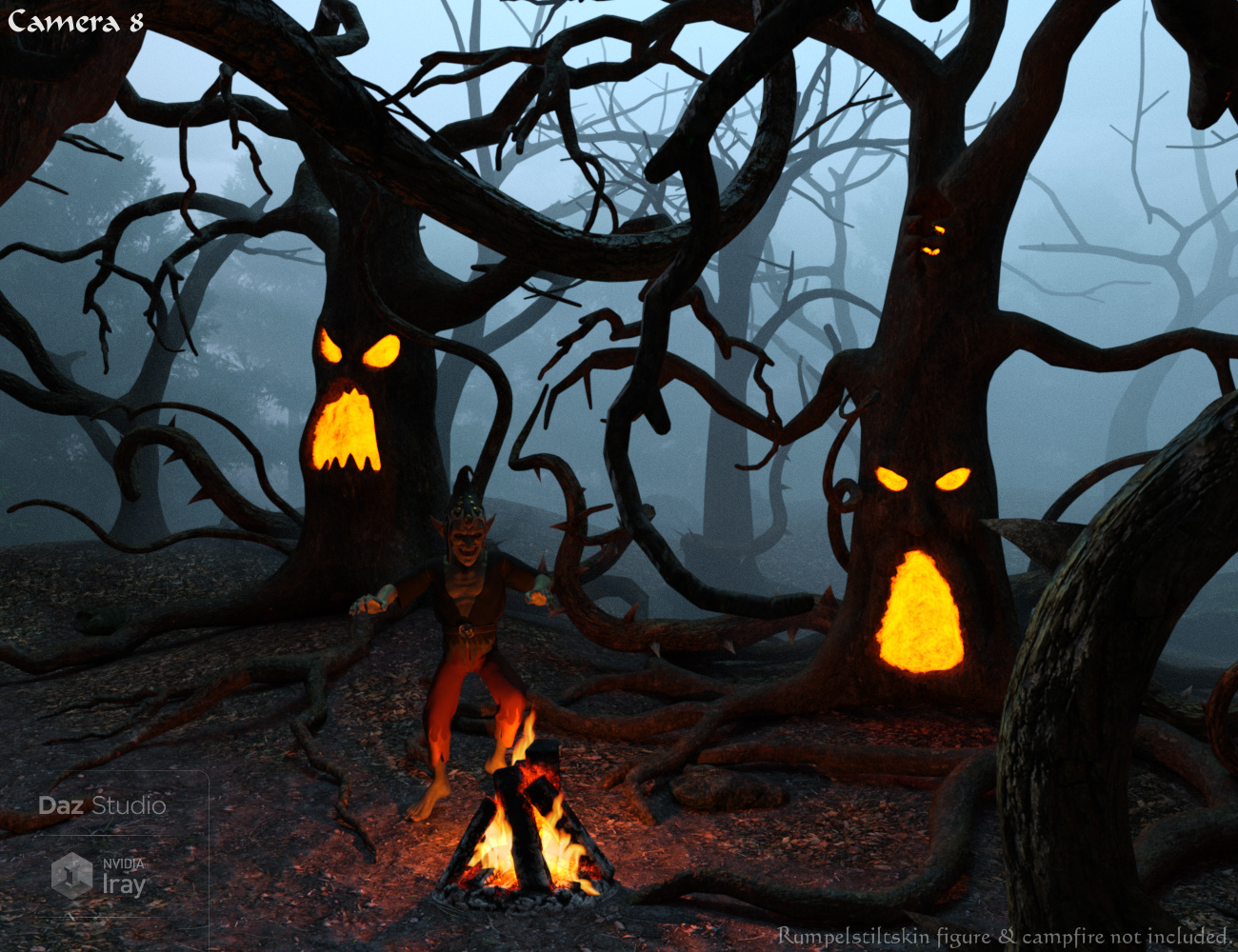Forbidden Forest Bundle | Daz 3D