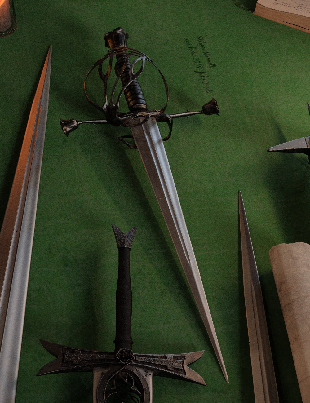 Darque Rose Weapons Collection | Daz 3D