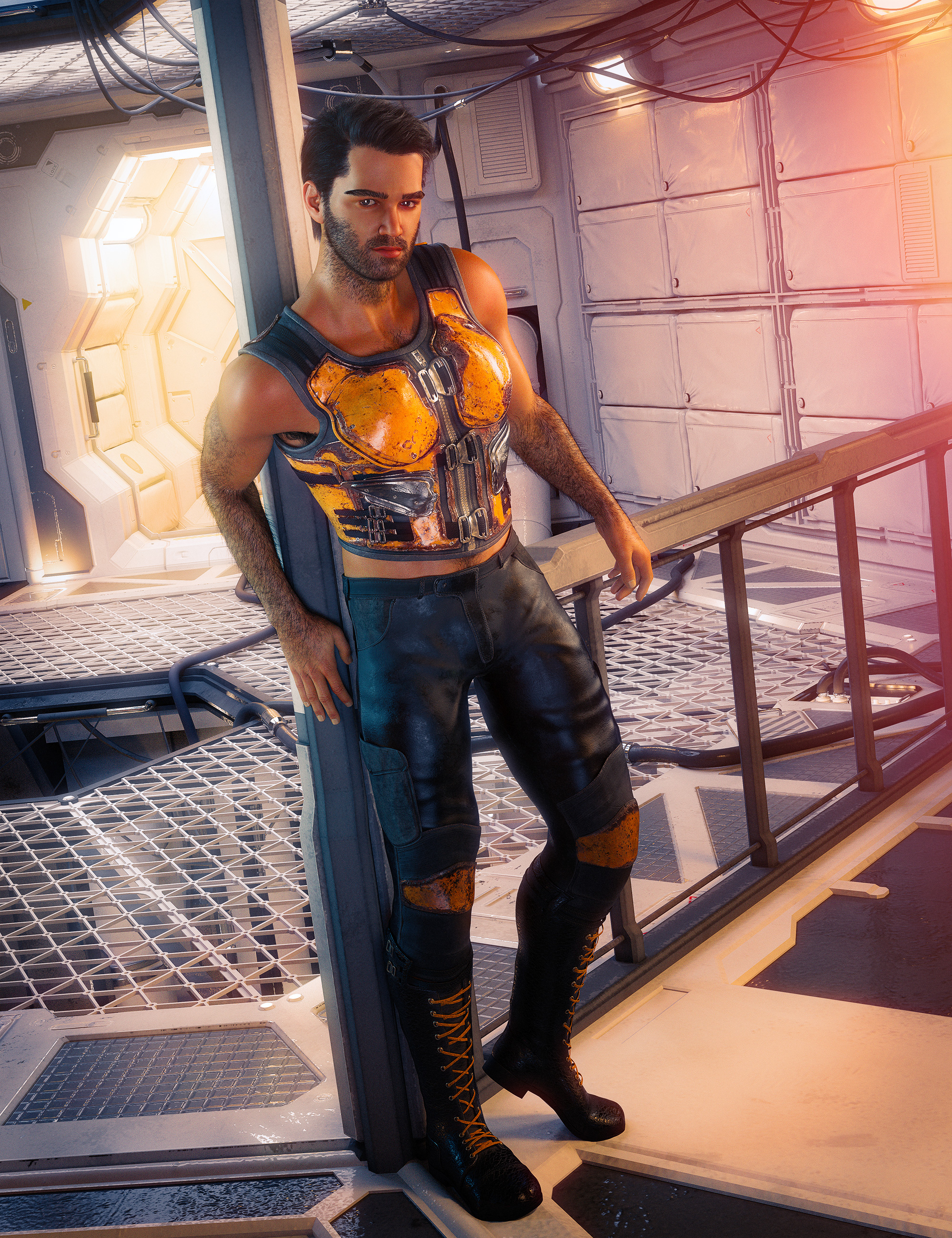 Jepe's Roderick for Diego 8 | Daz 3D