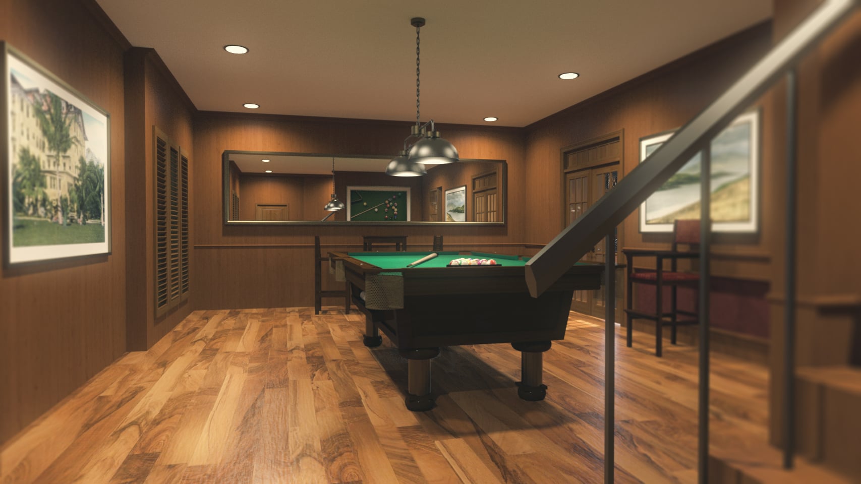 Billiard Room | Daz 3D