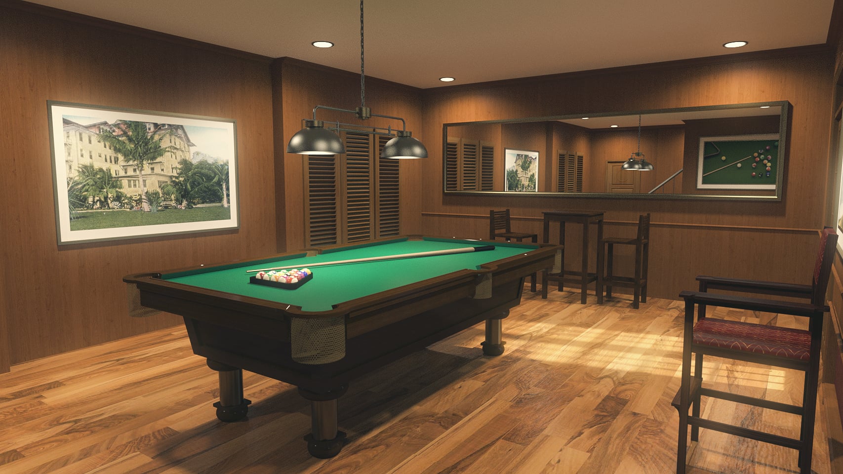Billiard Room | Daz 3D