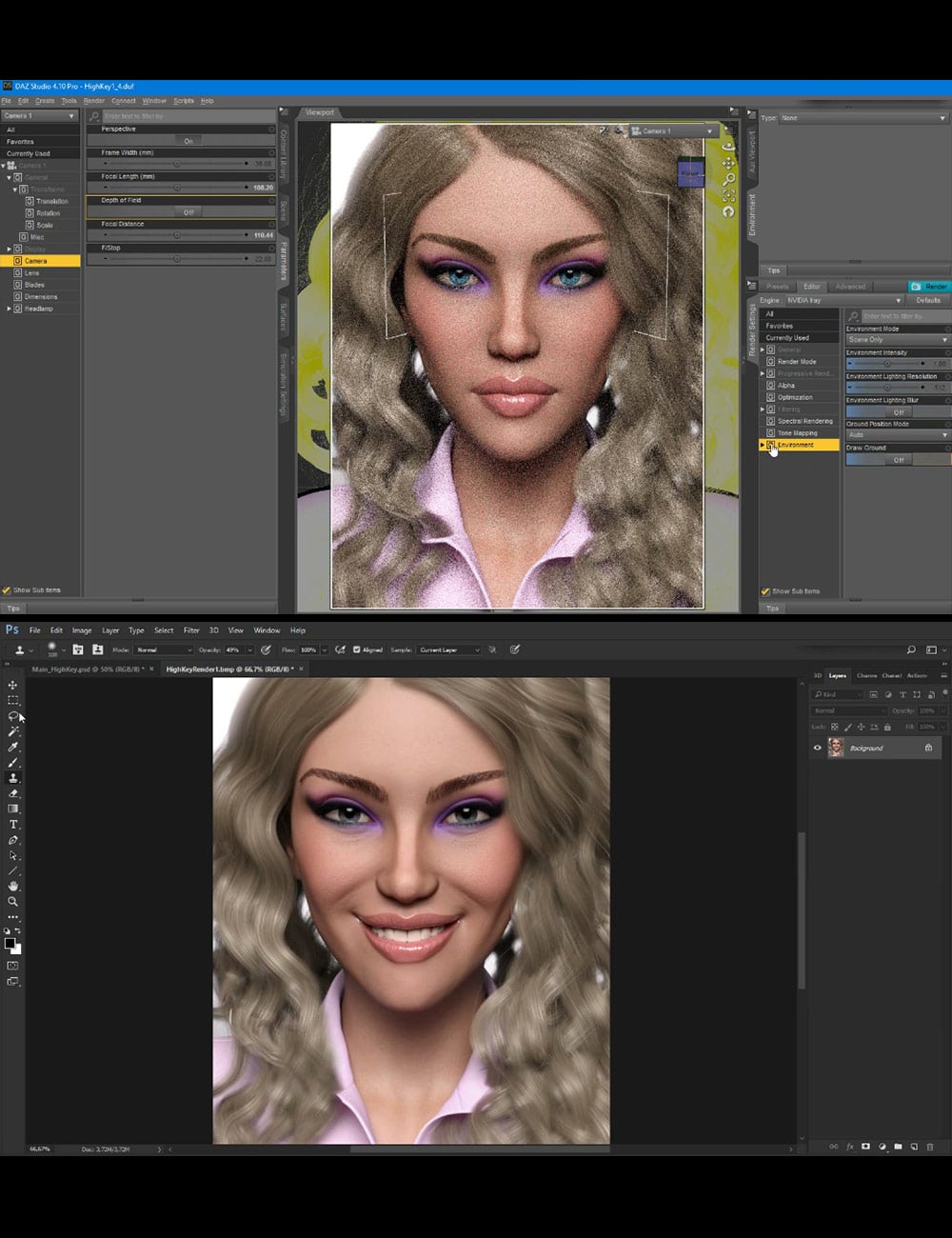 High Key Lighting - Light Set And Tutorial | Daz 3D