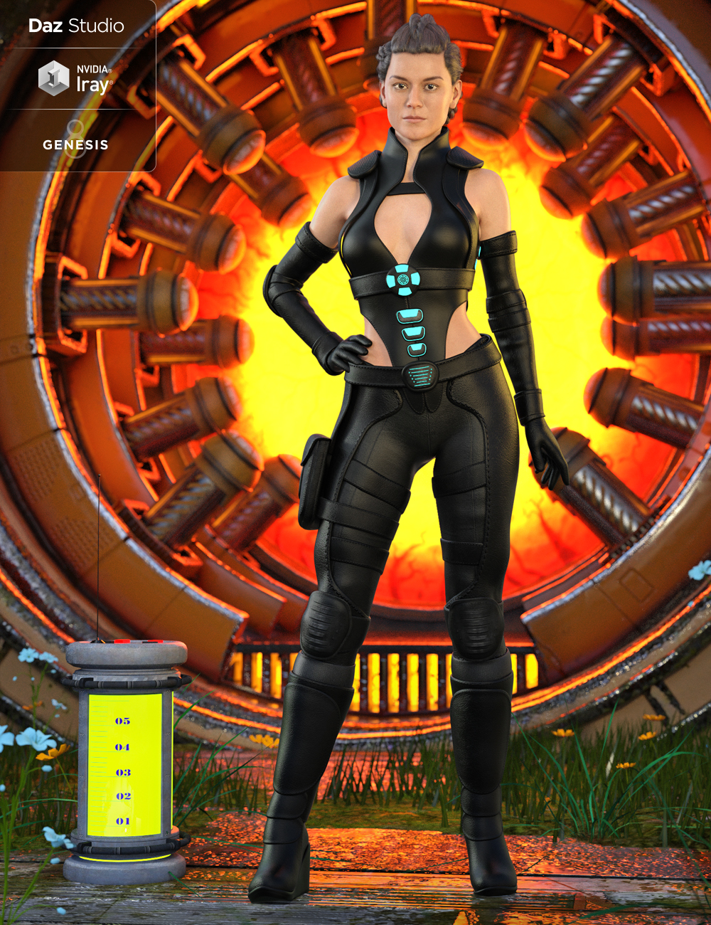 Gabriela 8 Starter Bundle Daz 3d