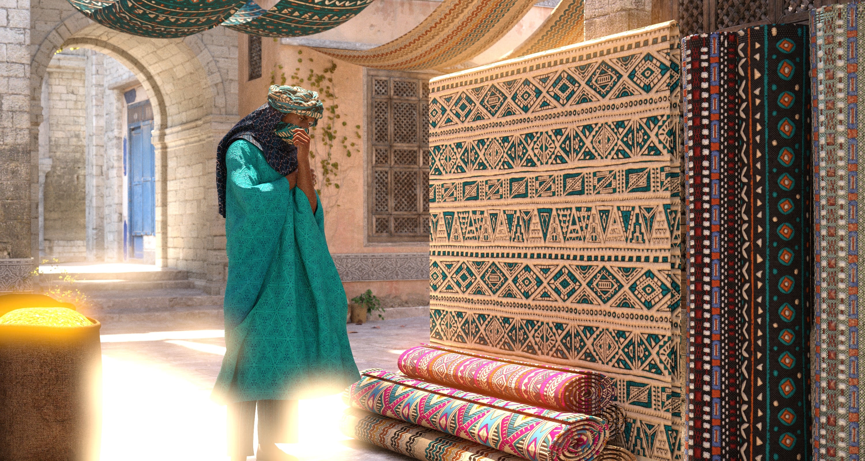 Brocade Iray Shaders - Geometry | Daz 3D