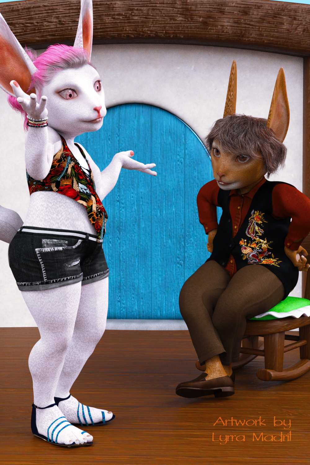 Rascal Rabbit Poses for Genesis 8 Female | Daz 3D