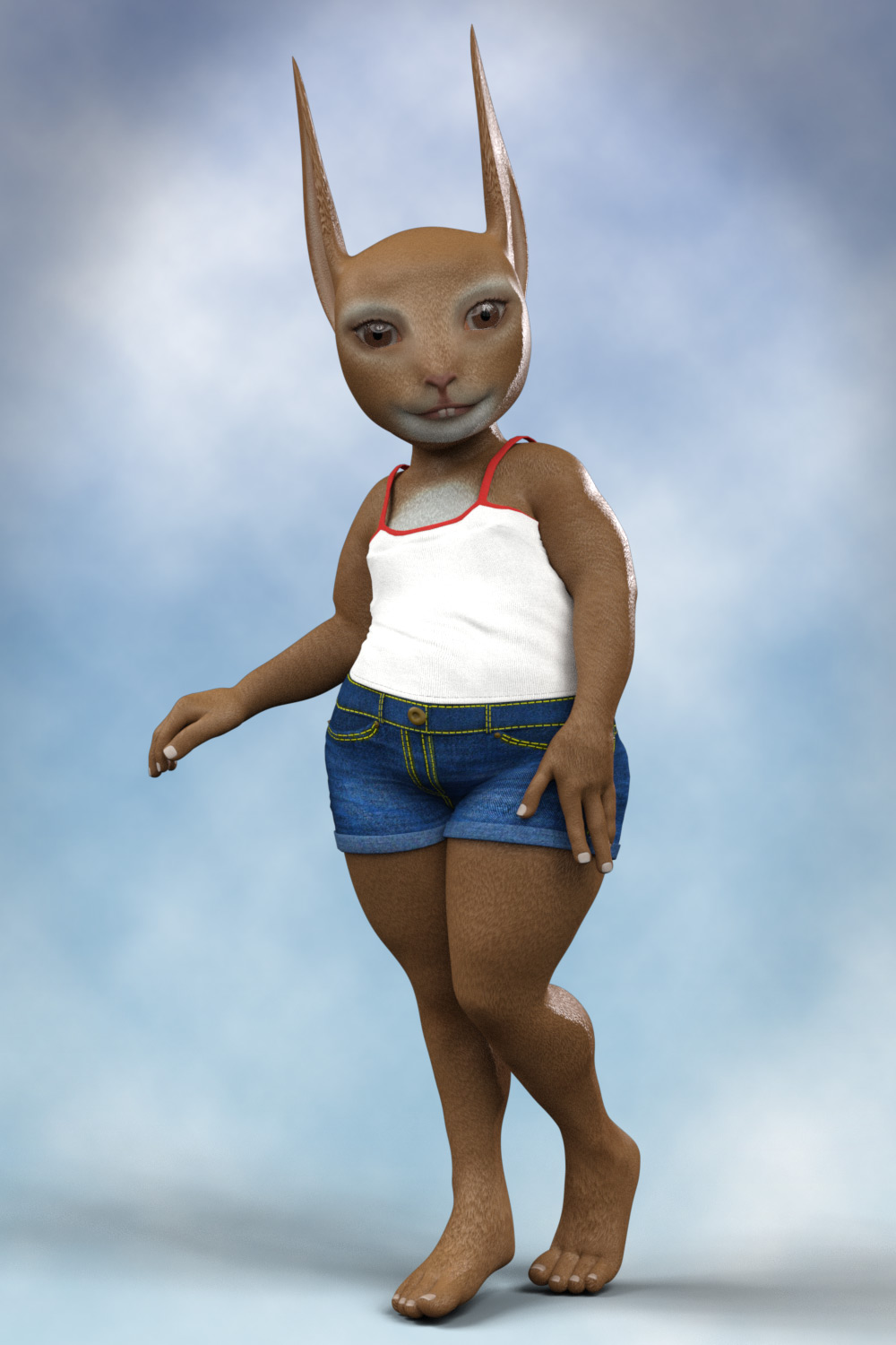 Storybook Rabbit for Genesis 8 Female | Daz 3D