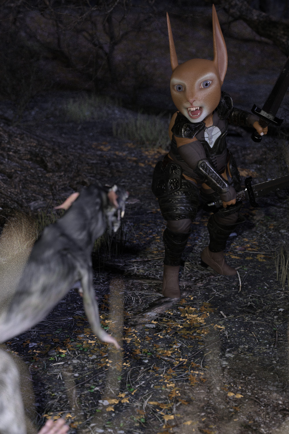 Storybook Rabbit for Genesis 8 Female | Daz 3D