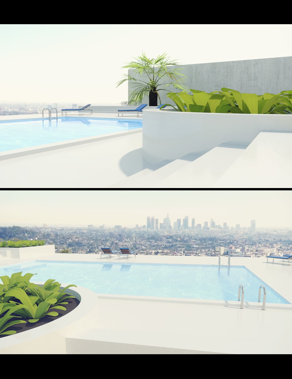LA Pool and HDRI | Daz 3D